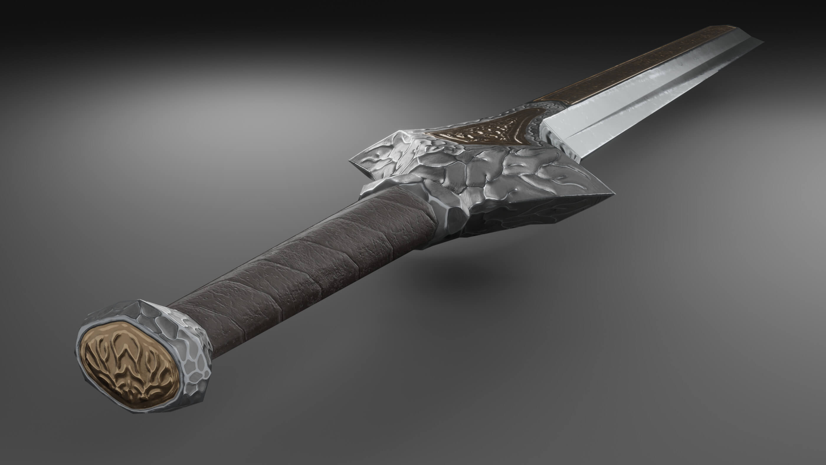 Sword Metal 05 - 3D Model by VladyslavVlad