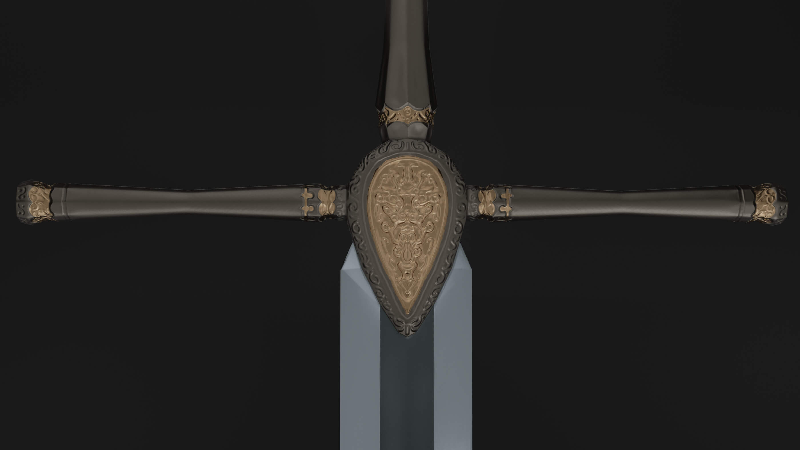 Sword Metal 06 - 3D Model by VladyslavVlad