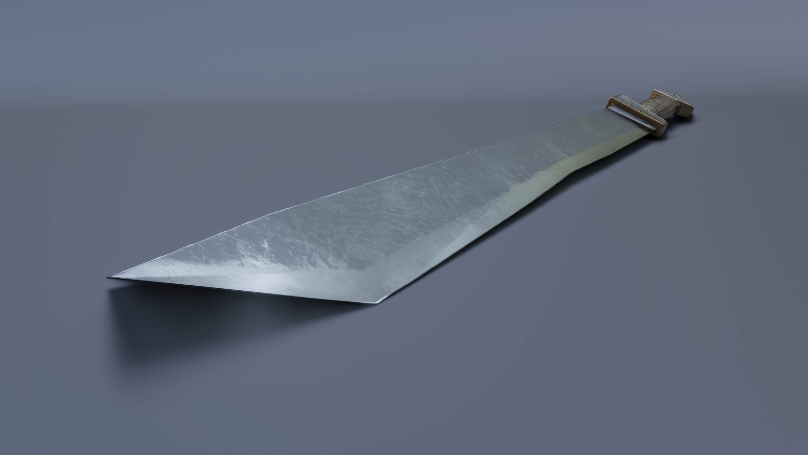 Sword Metal 04 - 3D Model by VladyslavVlad