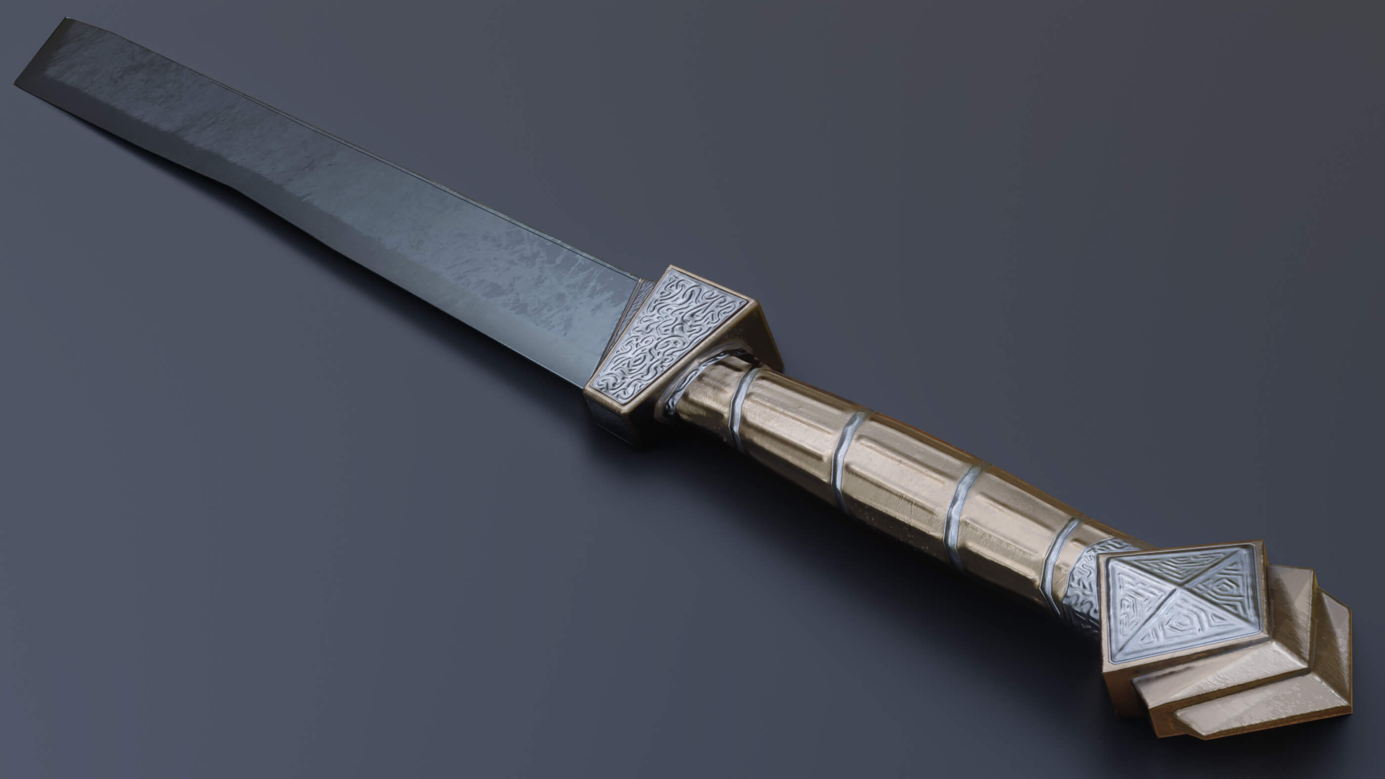 Sword Metal 04 - 3D Model by VladyslavVlad