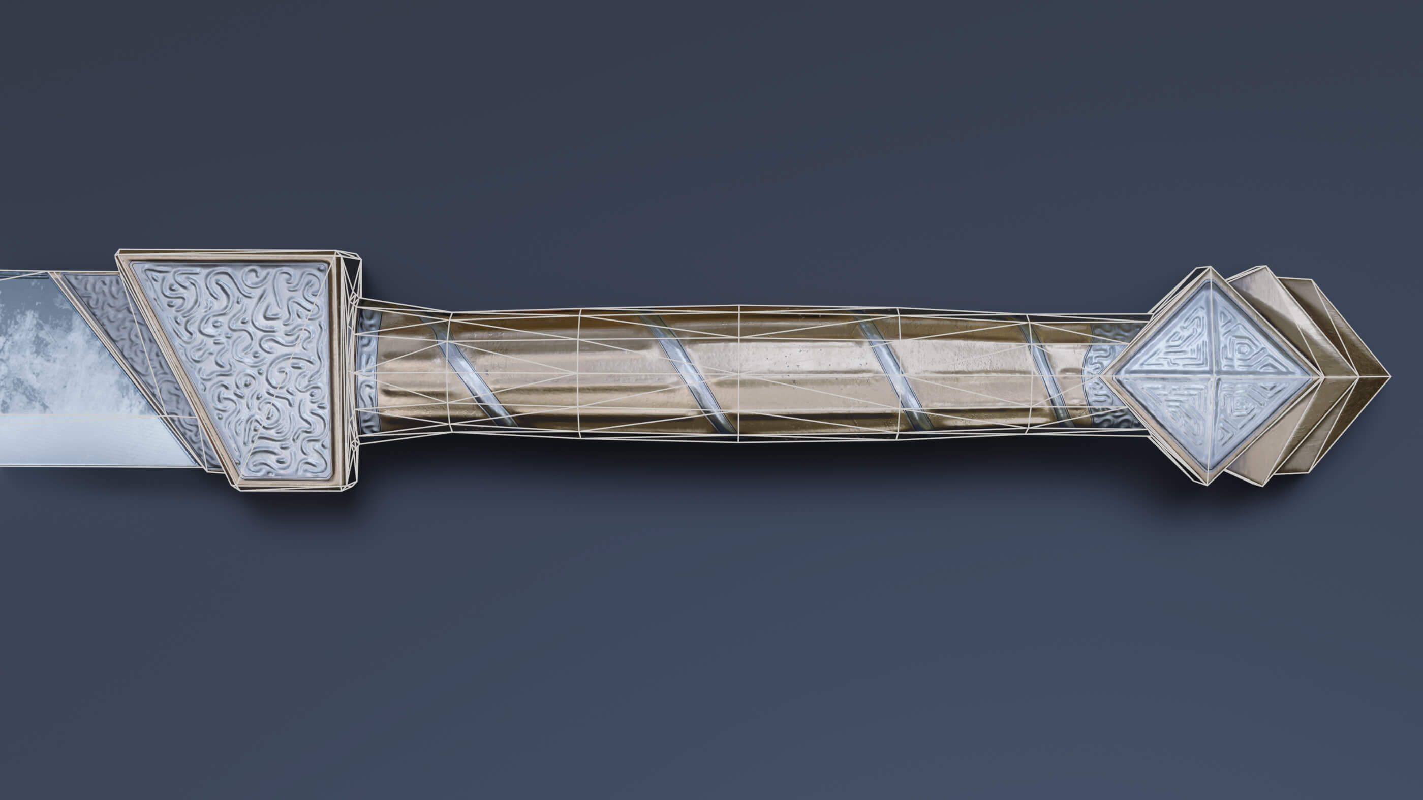 Sword Metal 04 - 3D Model by VladyslavVlad