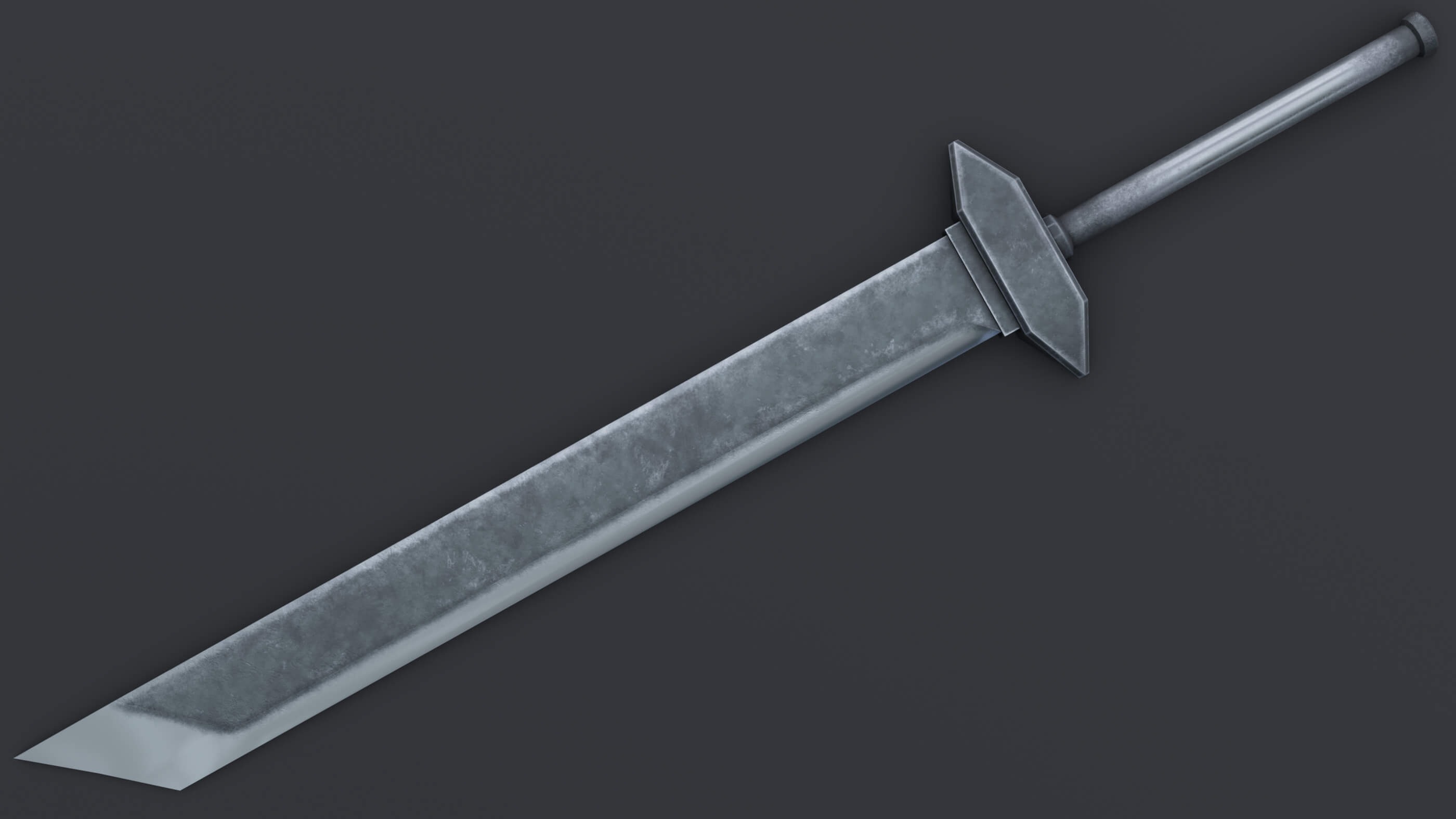 Sword Metal 07 - 3D Model by VladyslavVlad