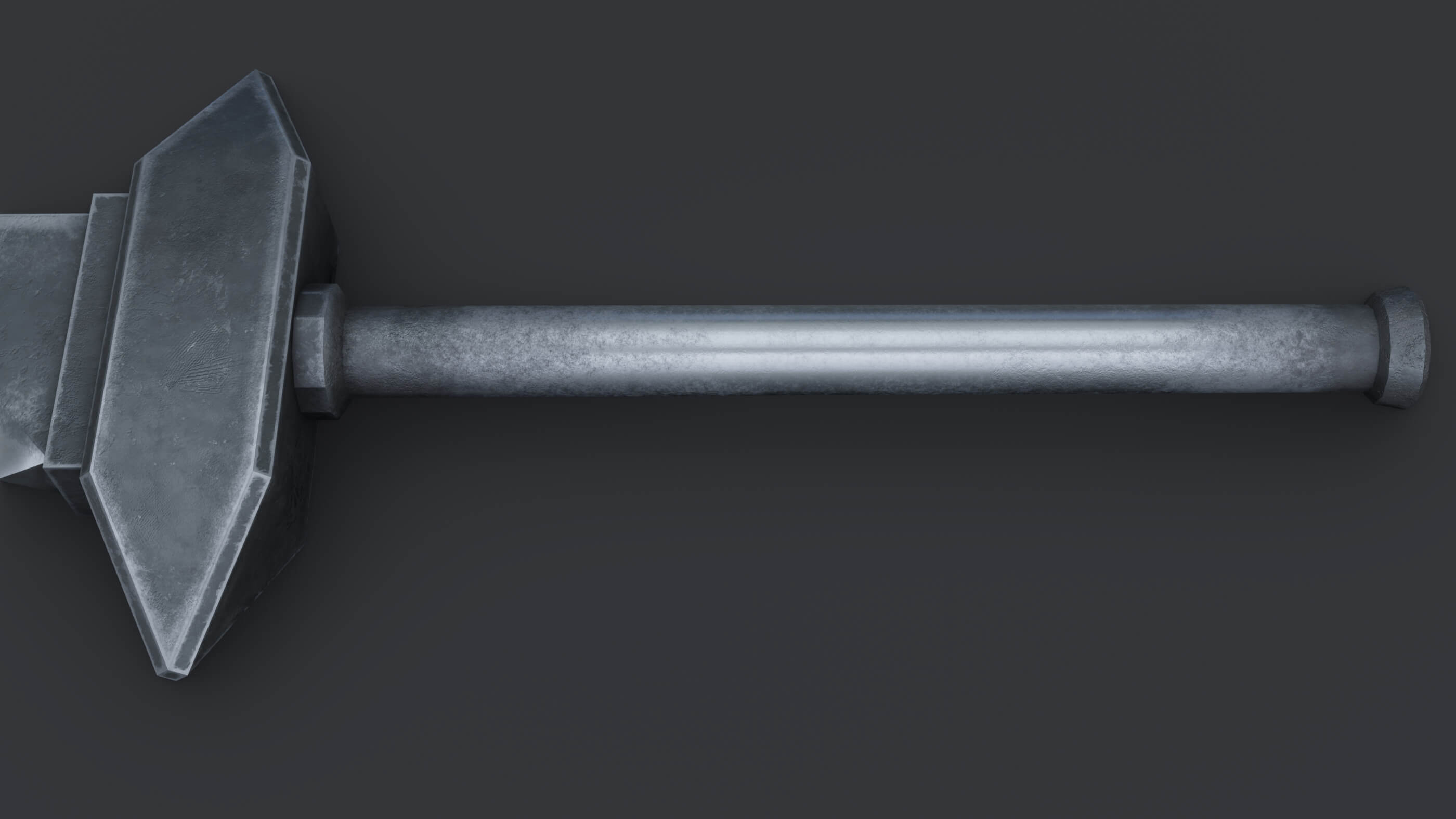 Sword Metal 07 - 3D Model by VladyslavVlad