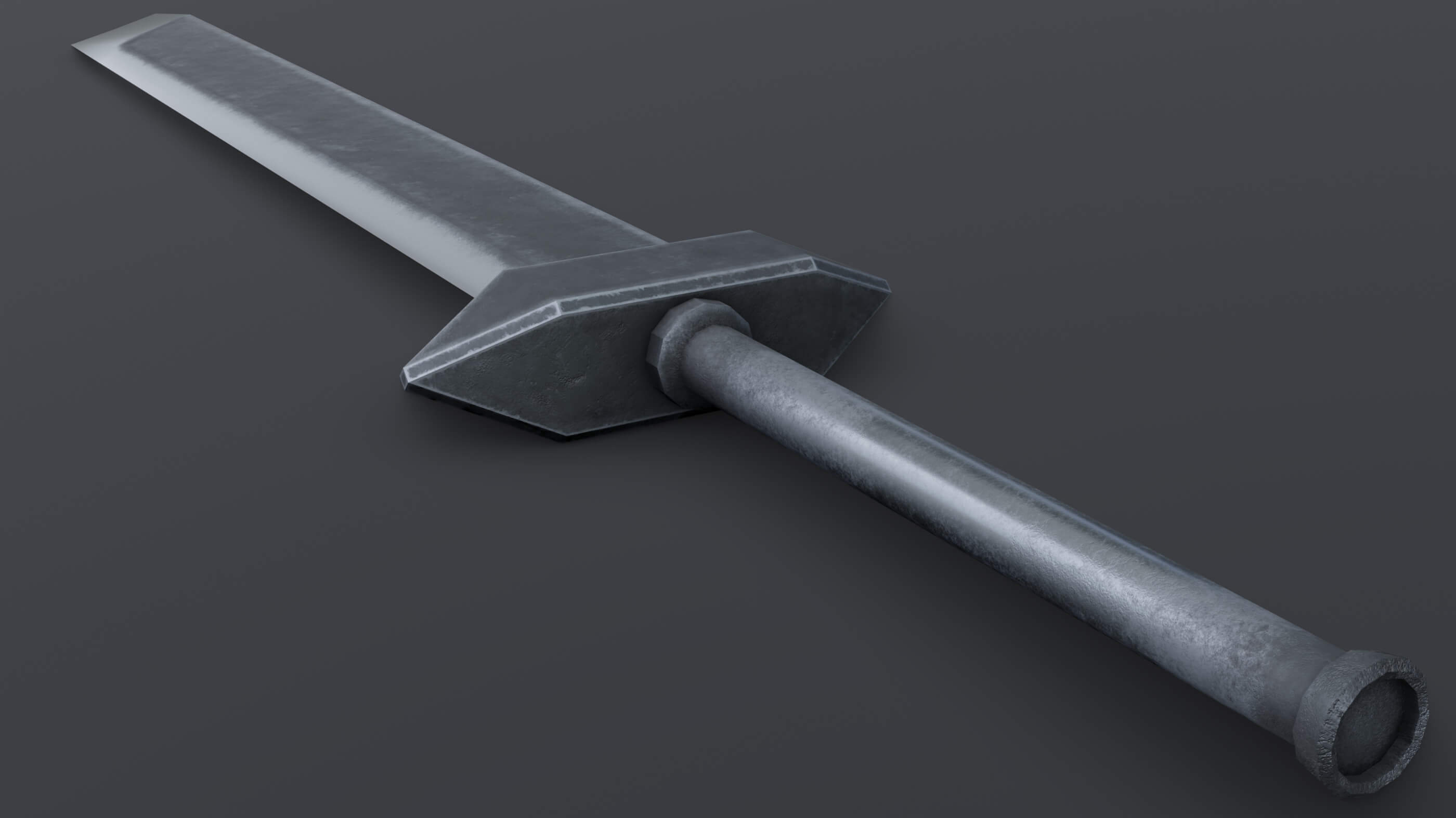 Sword Metal 07 - 3D Model by VladyslavVlad