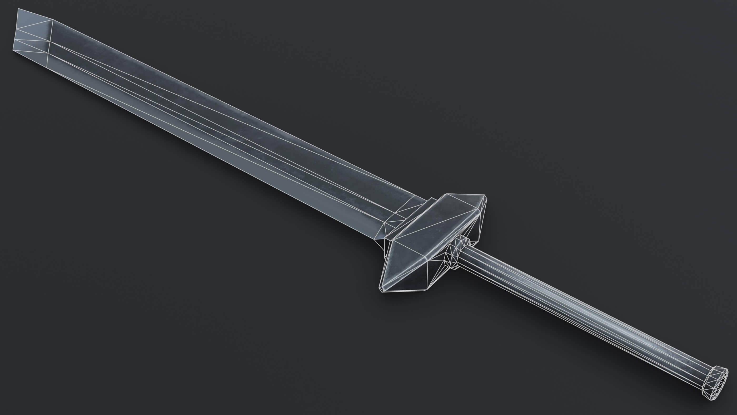 Sword Metal 07 - 3D Model by VladyslavVlad