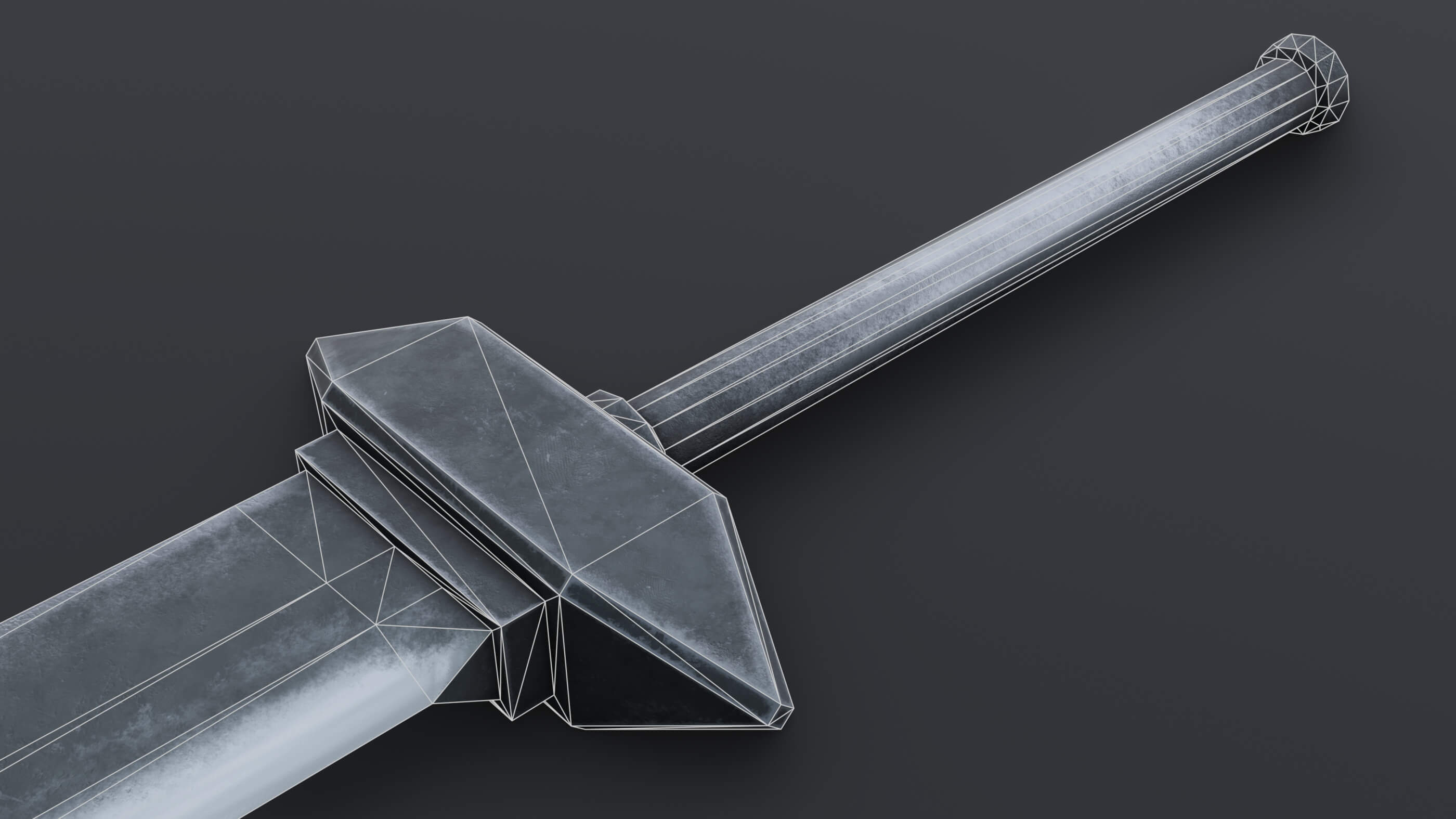 Sword Metal 07 - 3D Model by VladyslavVlad