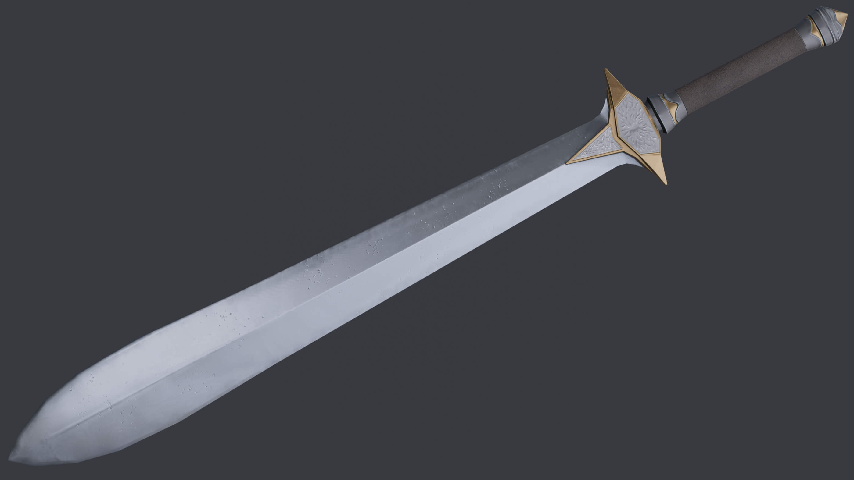 Sword Metal 08 - 3D Model by VladyslavVlad