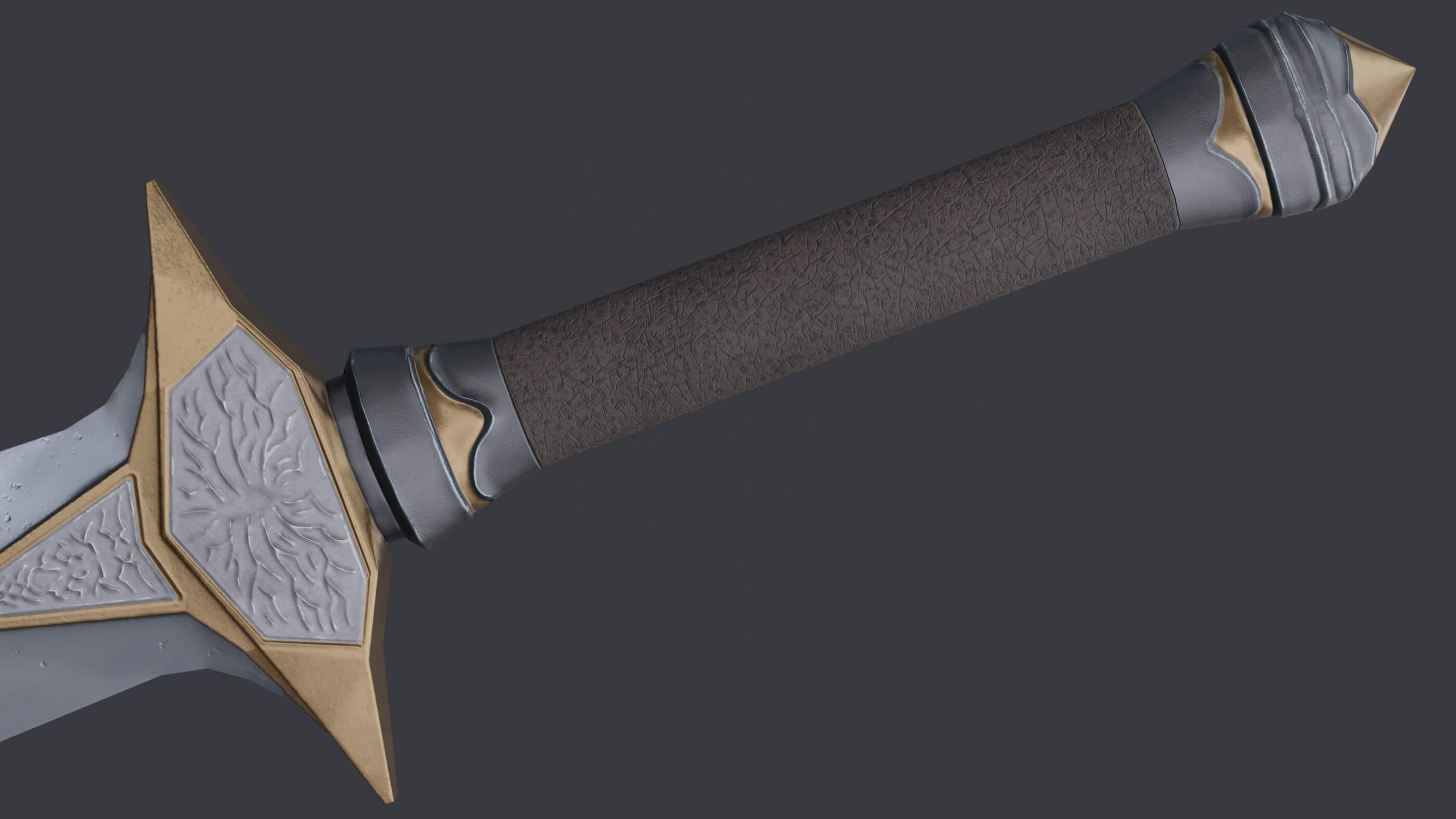 Sword Metal 08 - 3D Model by VladyslavVlad