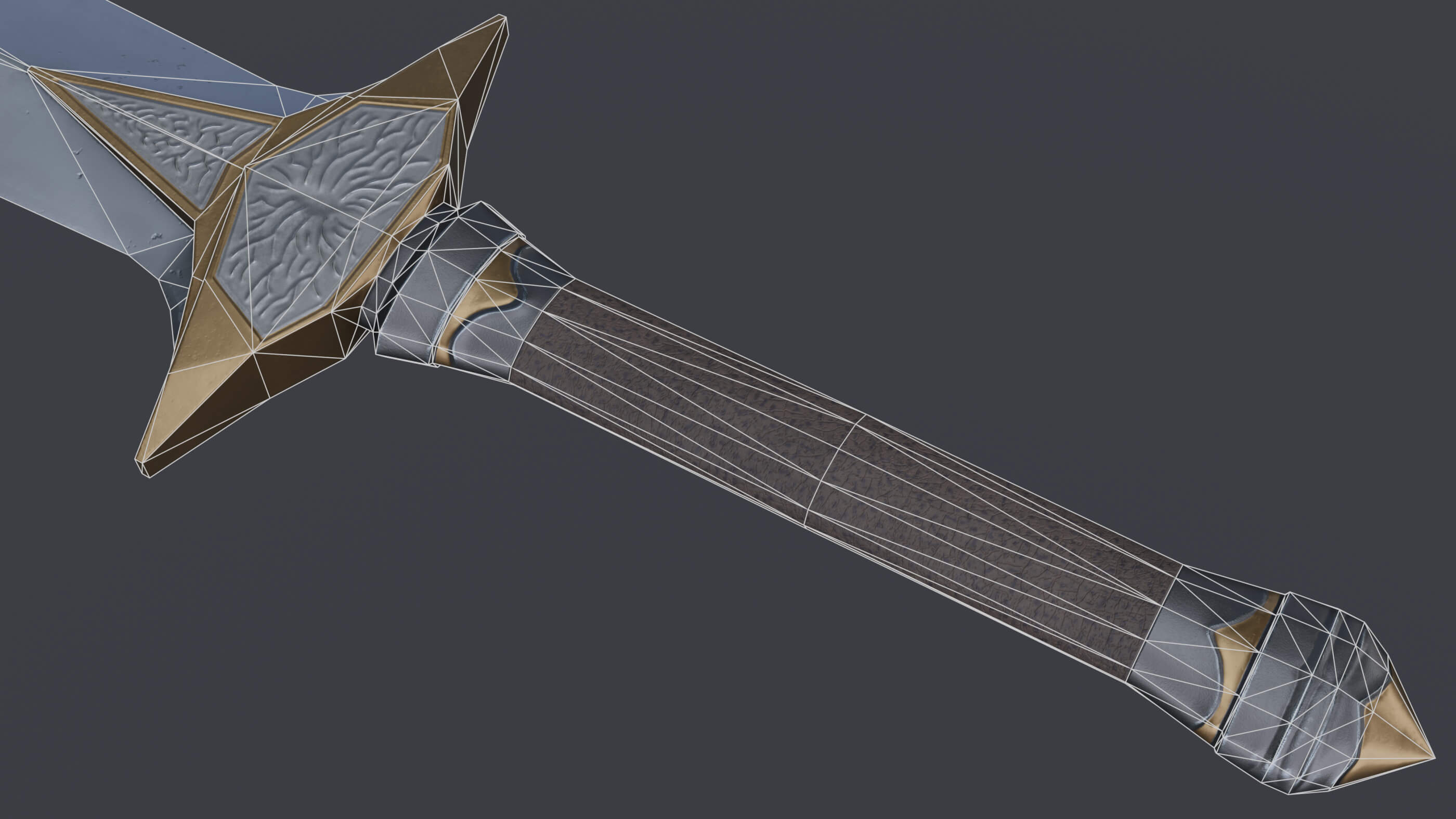 Sword Metal 08 - 3D Model by VladyslavVlad