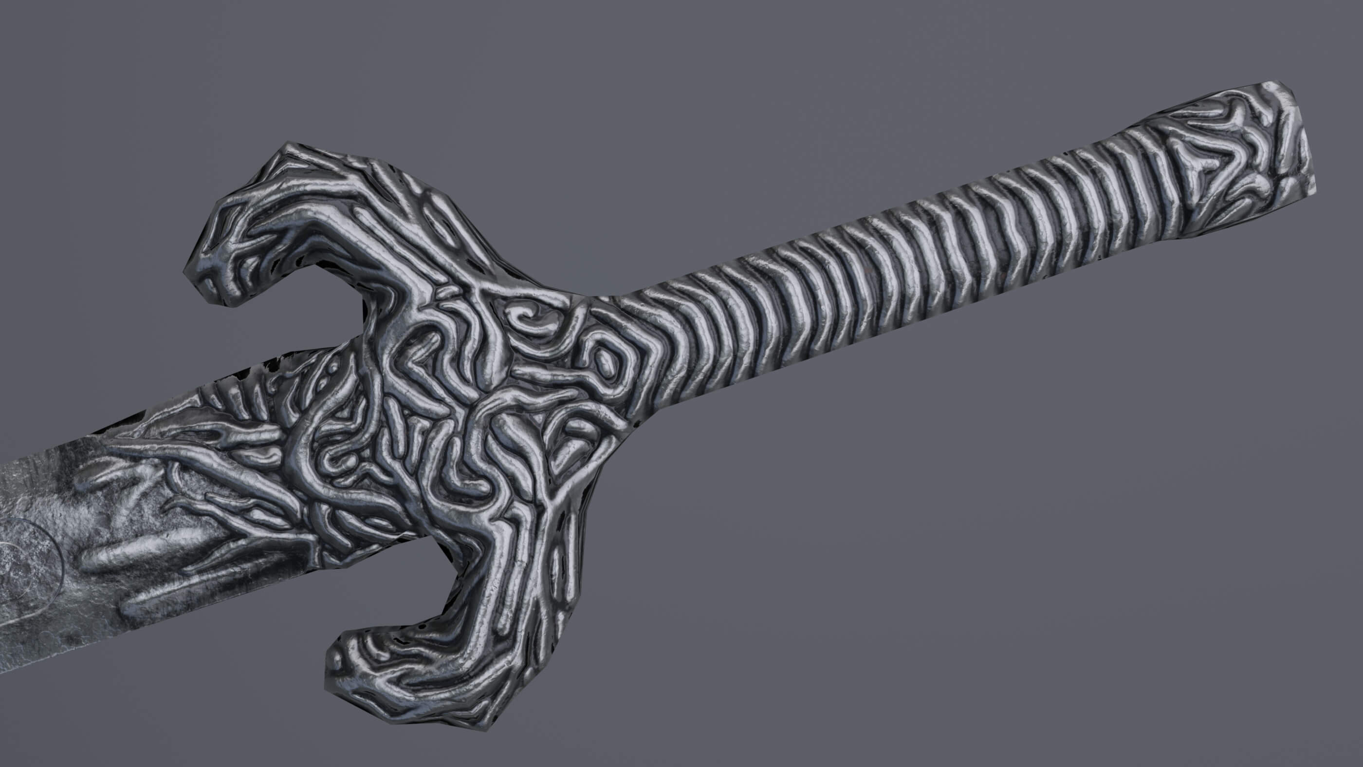 Sword Metal 09 - 3D Model by VladyslavVlad