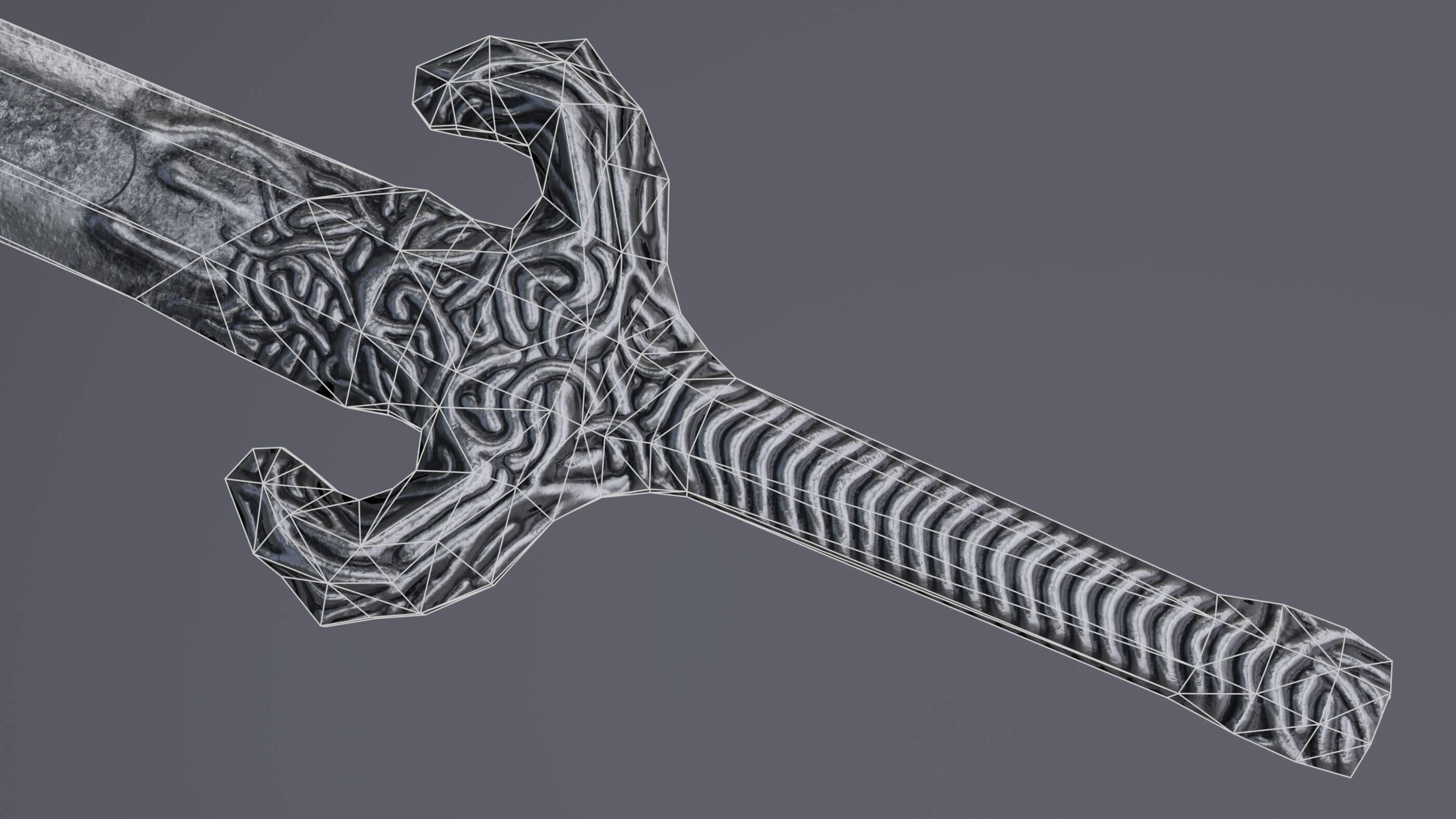 Sword Metal 09 - 3D Model by VladyslavVlad