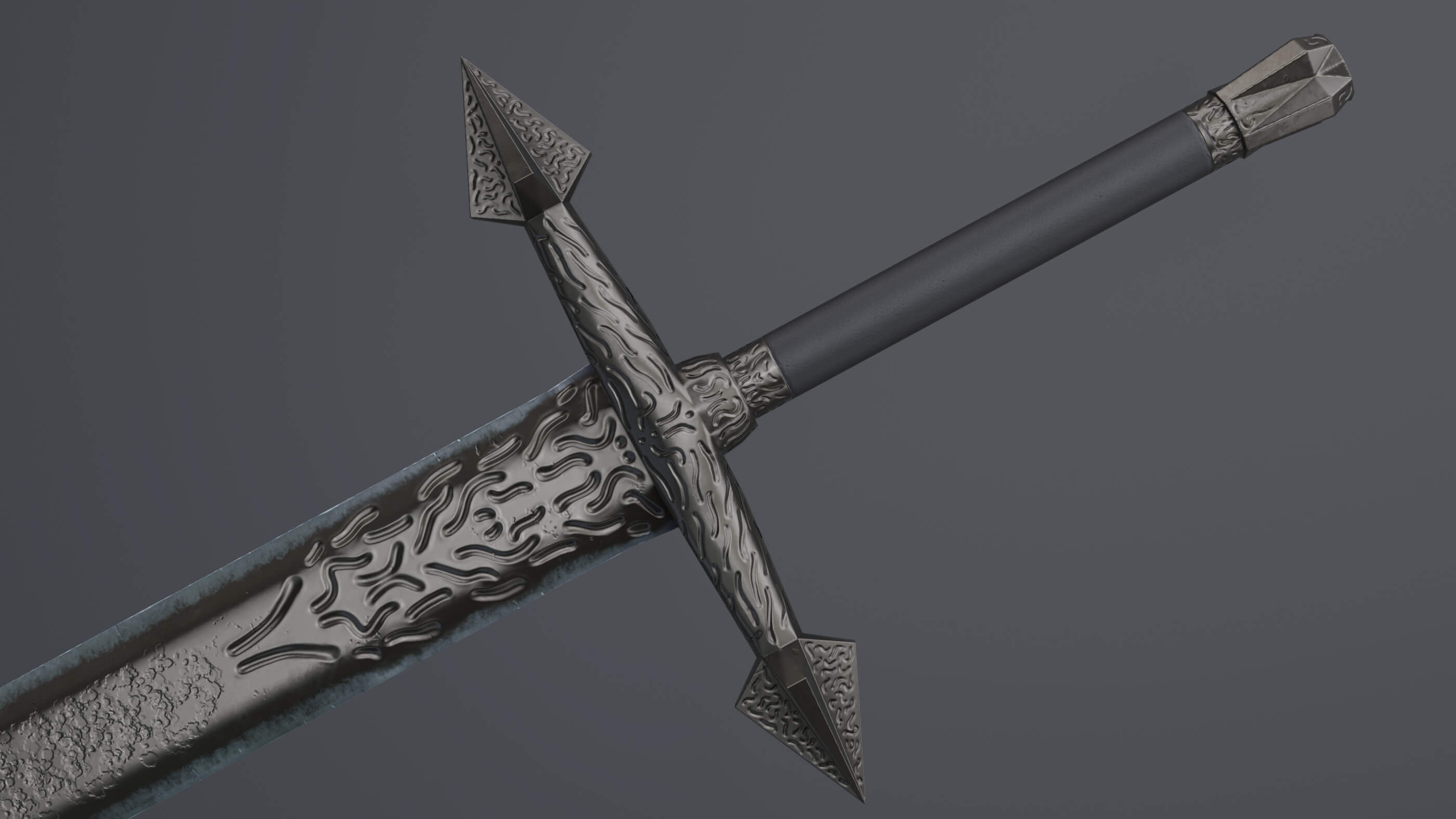 Sword Metal 11 - 3D Model by VladyslavVlad