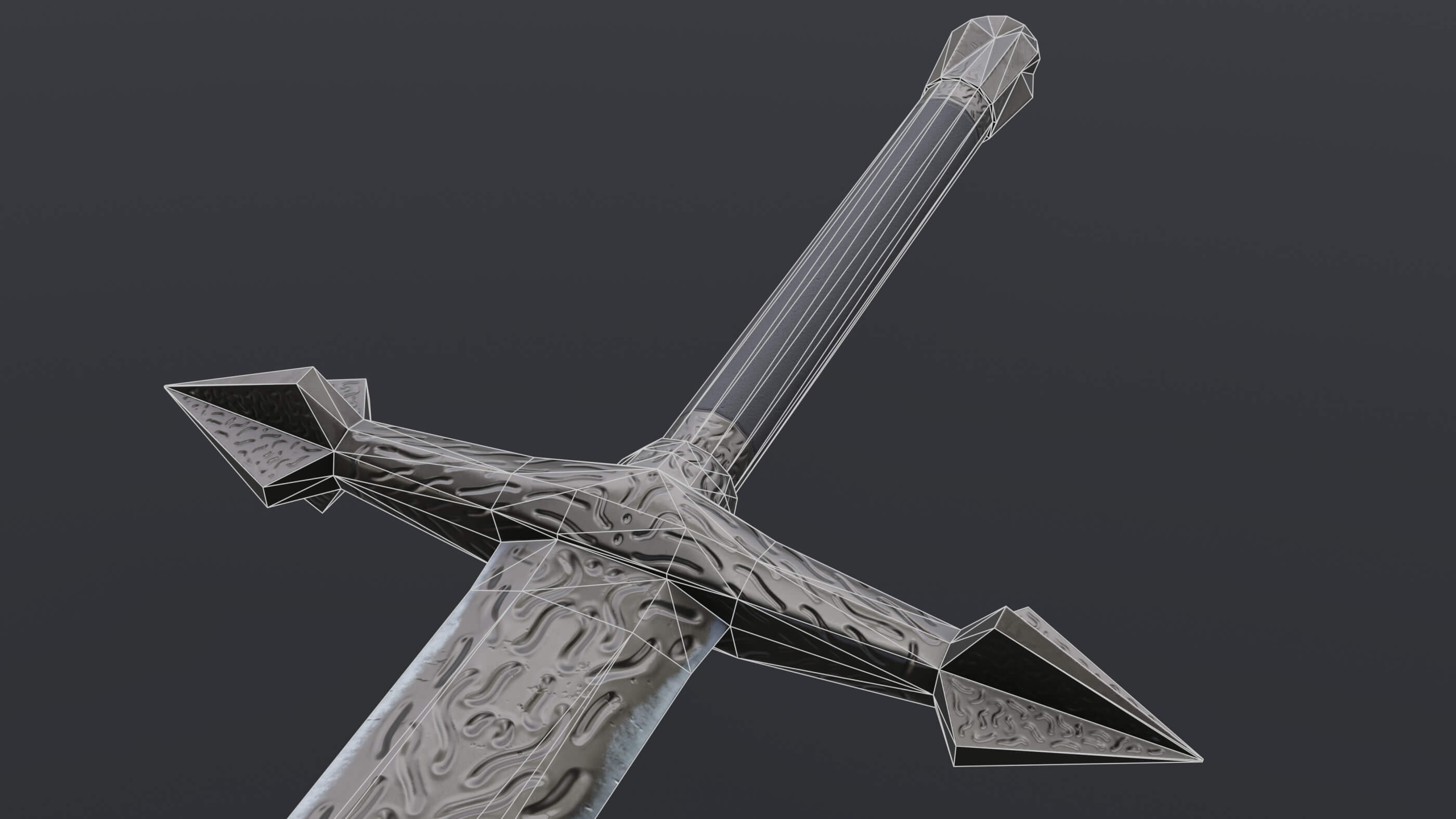 Sword Metal 11 - 3D Model by VladyslavVlad
