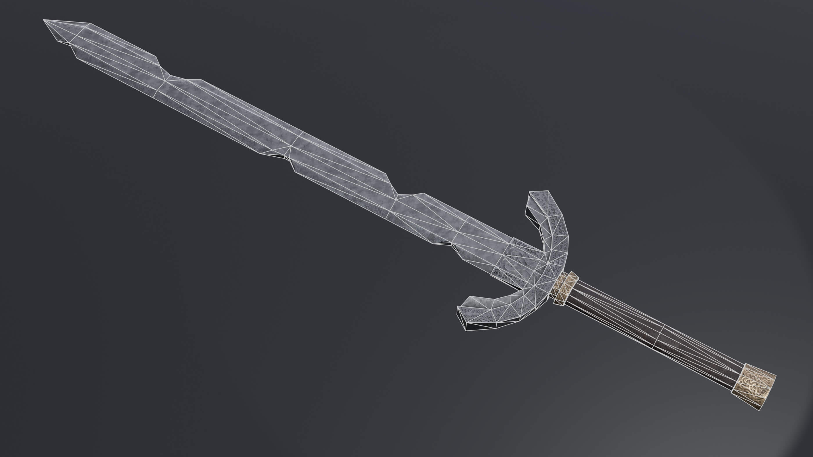 Sword Metal 12 - 3D Model by VladyslavVlad