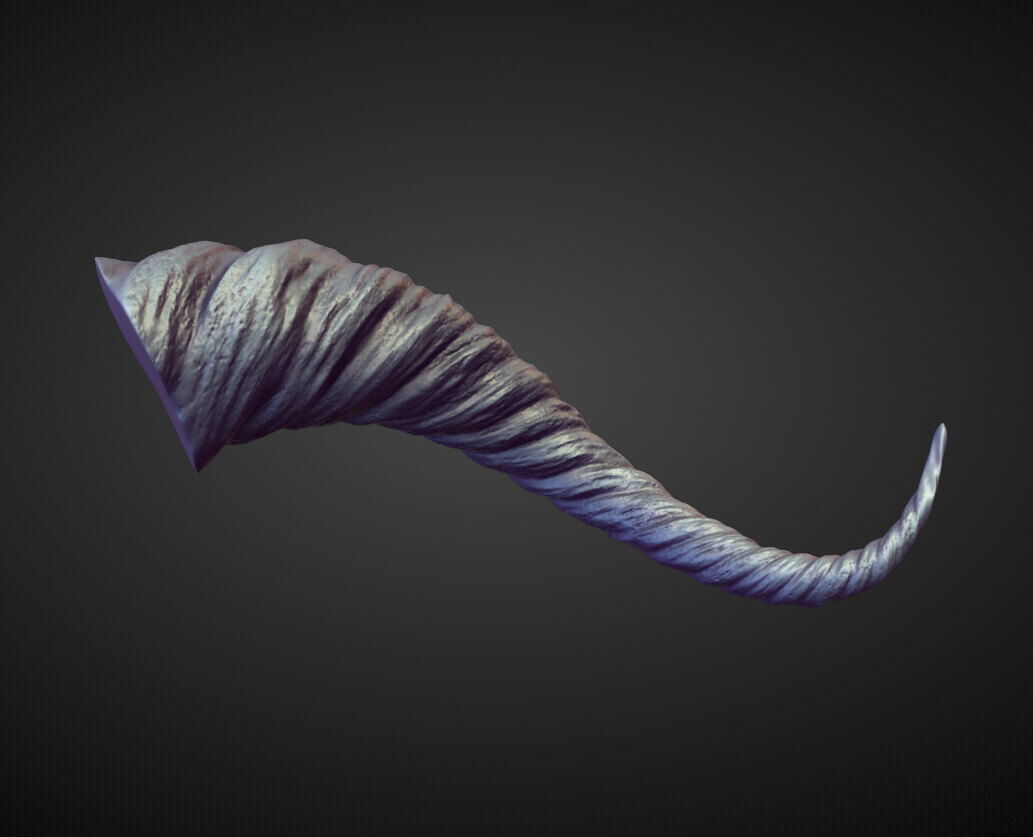 45 Horns High Poly Sculps Pack - 3D Model by Voltima