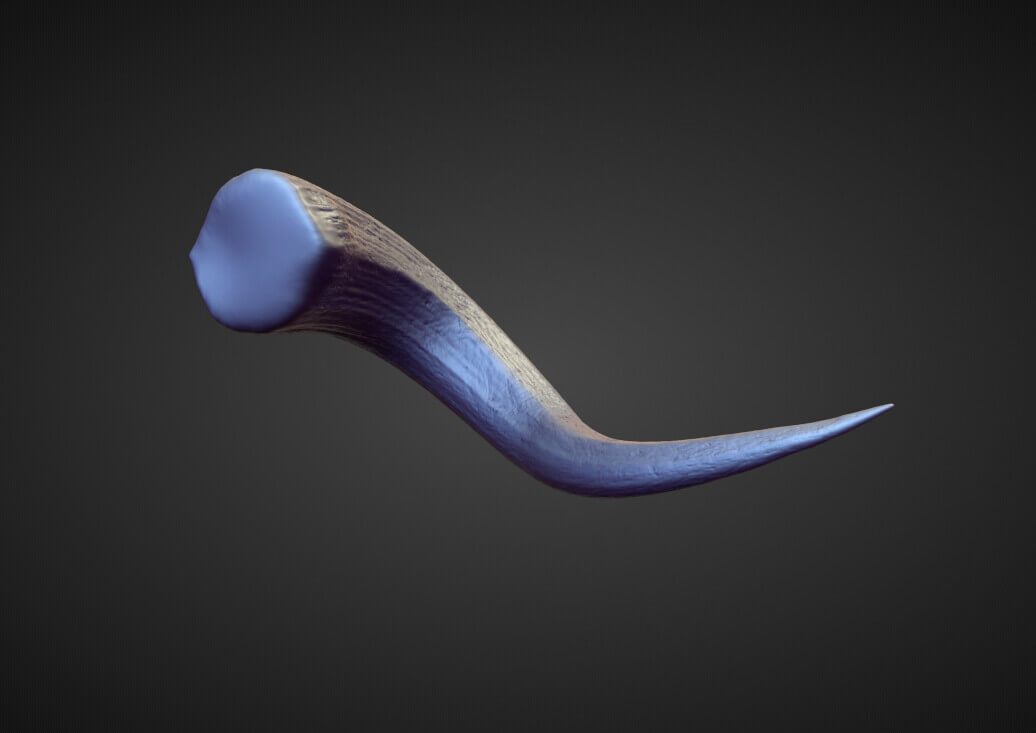 45 Horns High Poly Sculps Pack - 3D Model by Voltima