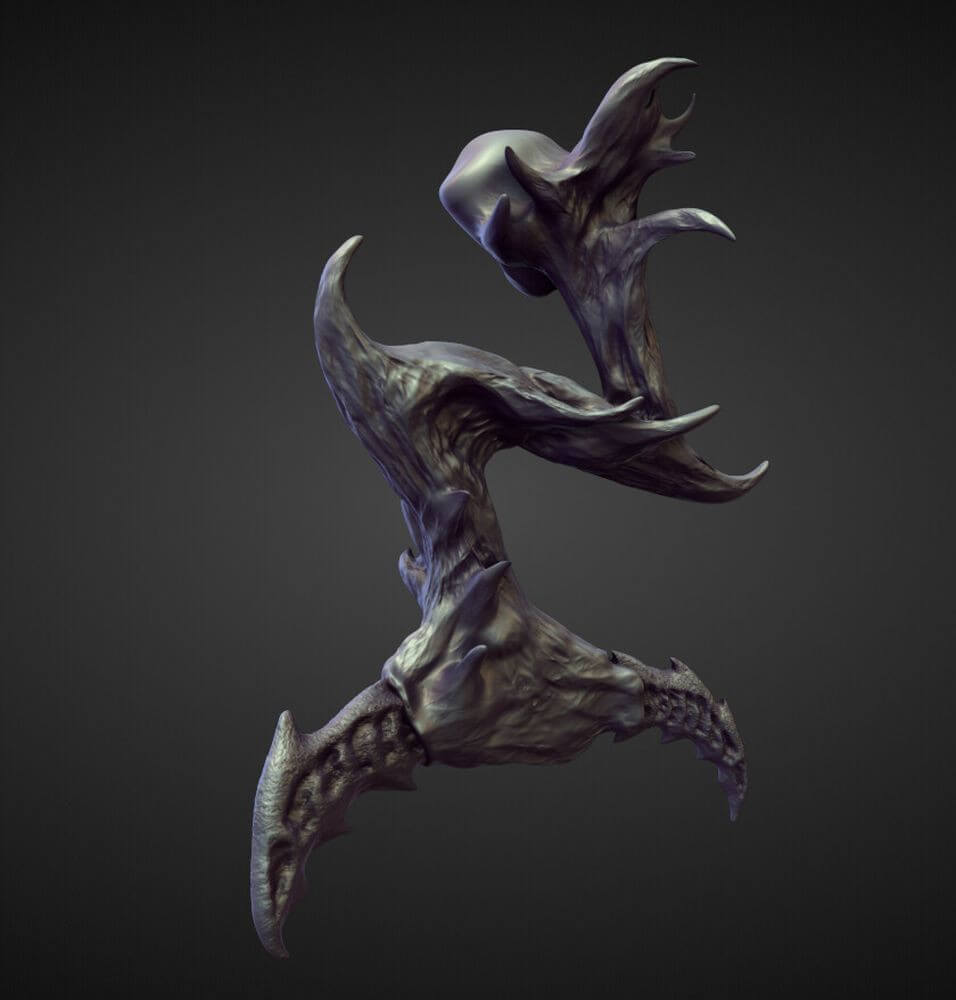 45 Legs High Poly Sculpts Pack - 3D Model by Voltima