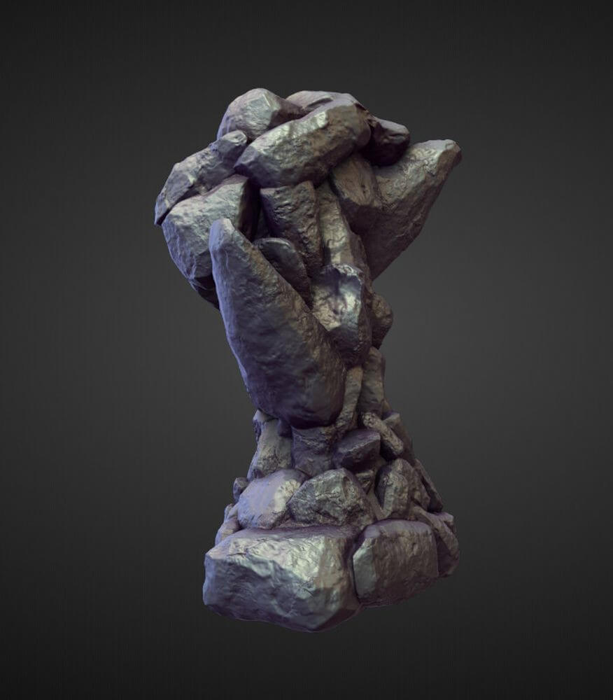 45 Legs High Poly Sculpts Pack - 3D Model by Voltima