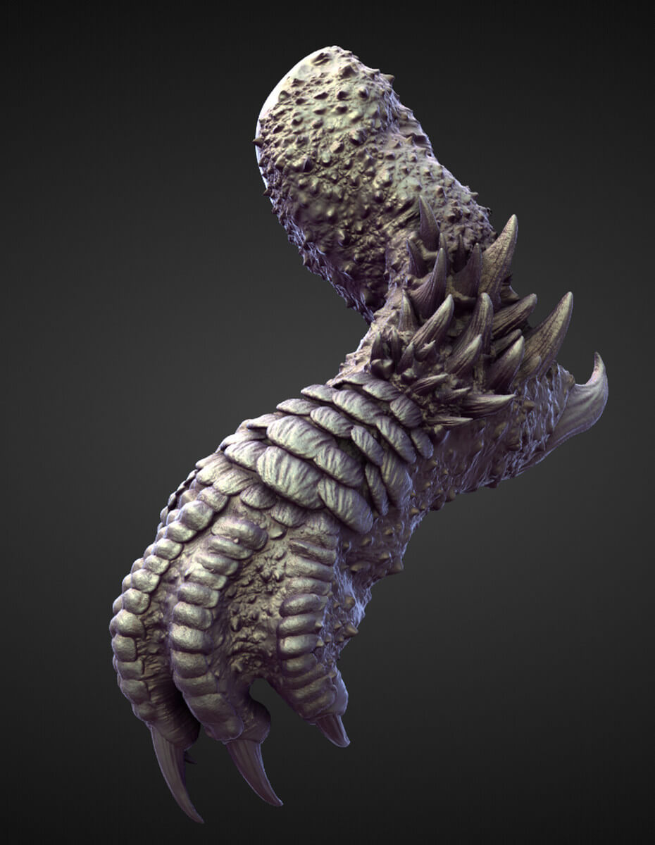 ARM27 High Poly Sculpt - 3D Model by Voltima
