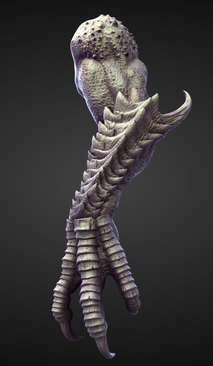 ARM18 High Poly Sculpt - 3D Model by Voltima