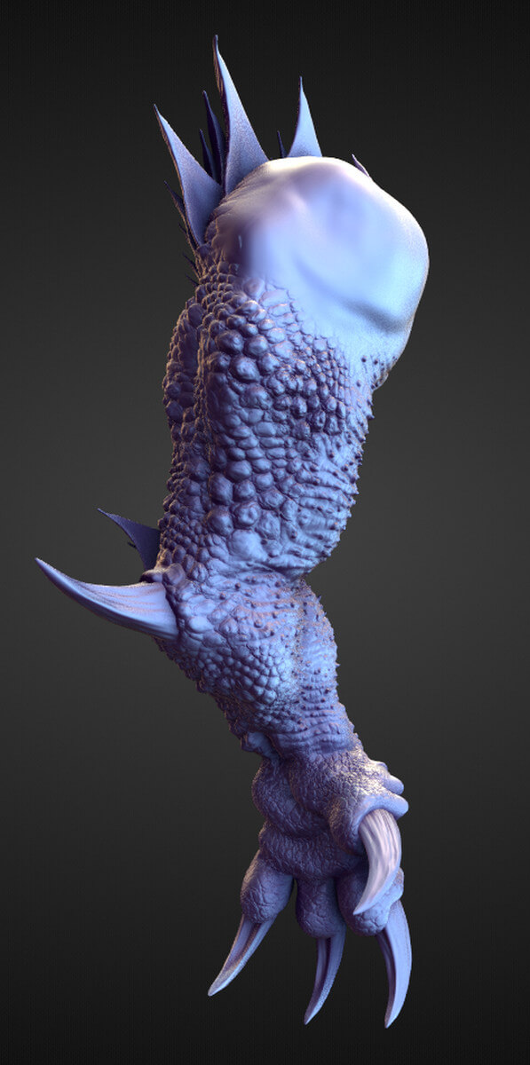 ARM17 High Poly Sculpt - 3D Model by Voltima