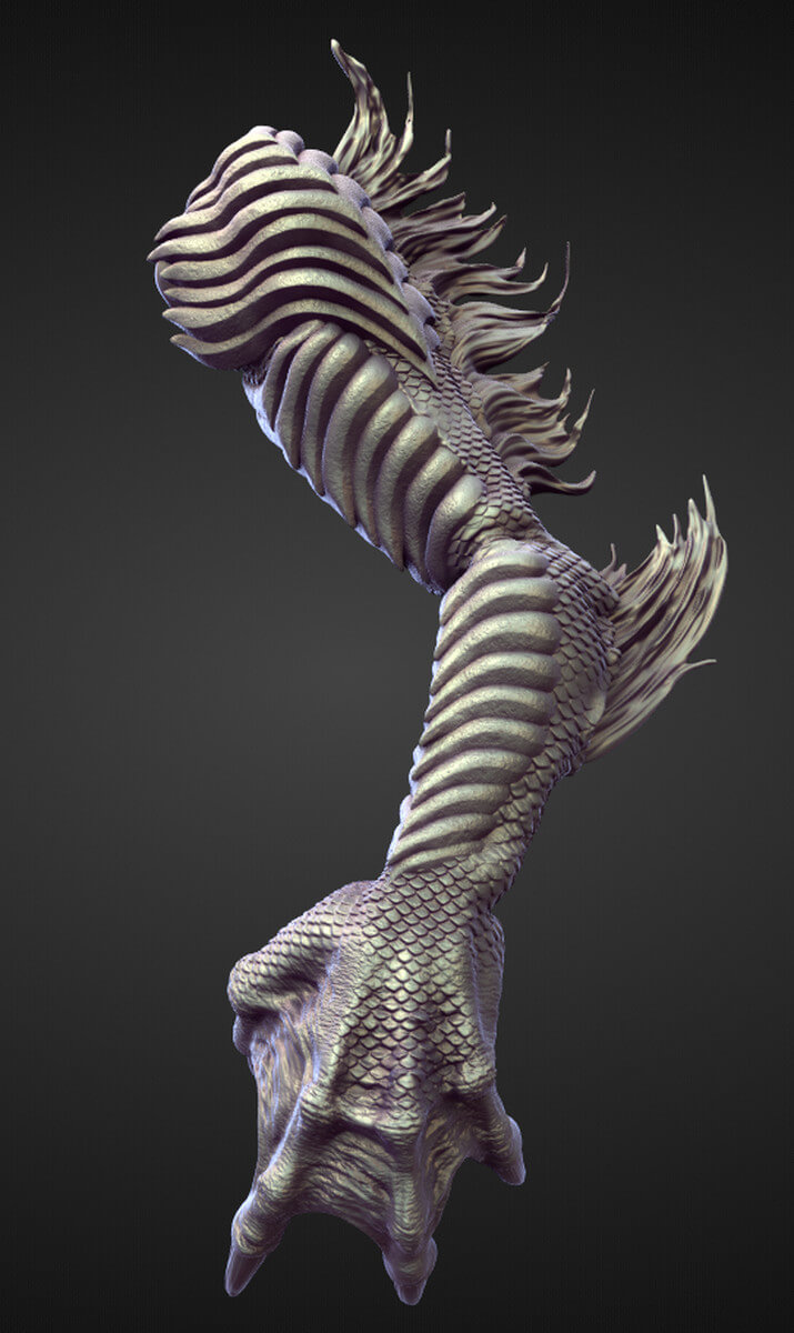 ARM21 High Poly Sculpt - 3D Model by Voltima