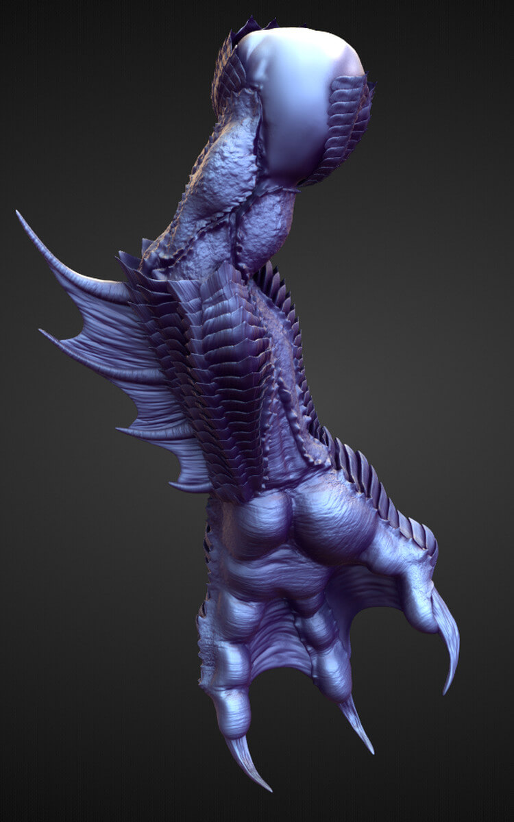 ARM10 High Poly Sculpt - 3D Model by Voltima