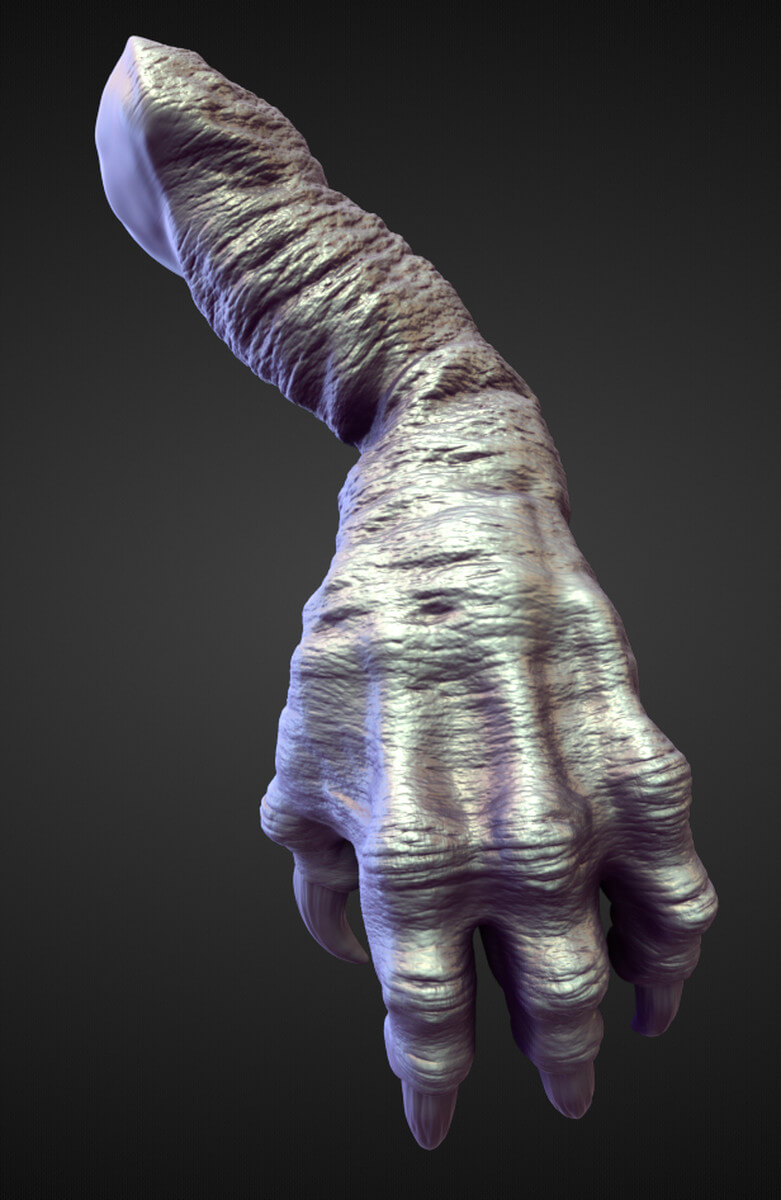 ARM11 High Poly Sculpt - 3D Model by Voltima