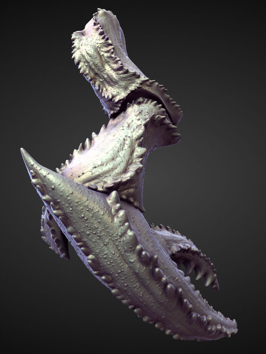 ARM15 High Poly Sculpt - 3D Model by Voltima