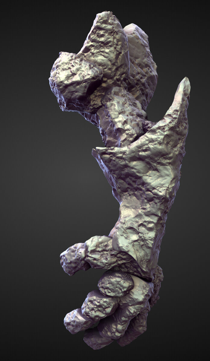 ARM40 High Poly Sculpt - 3D Model by Voltima