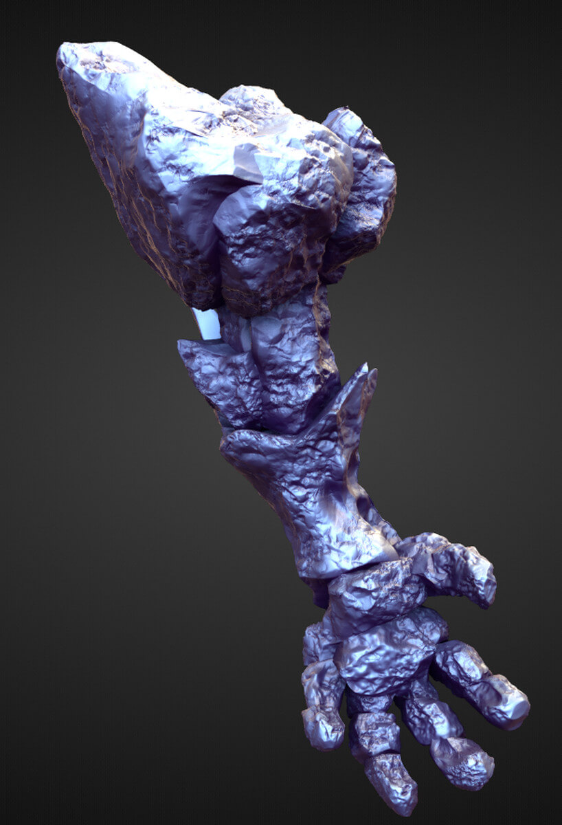 ARM40 High Poly Sculpt - 3D Model by Voltima