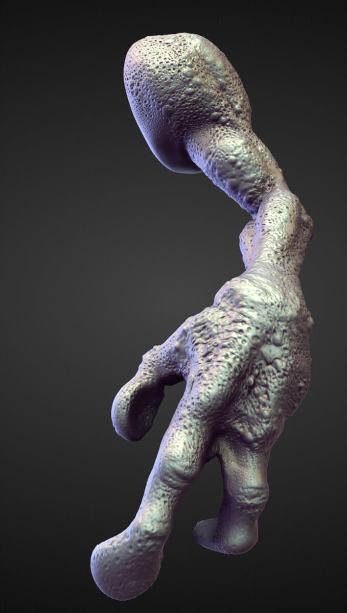 ARM41 High Poly Sculpt - 3D Model by Voltima