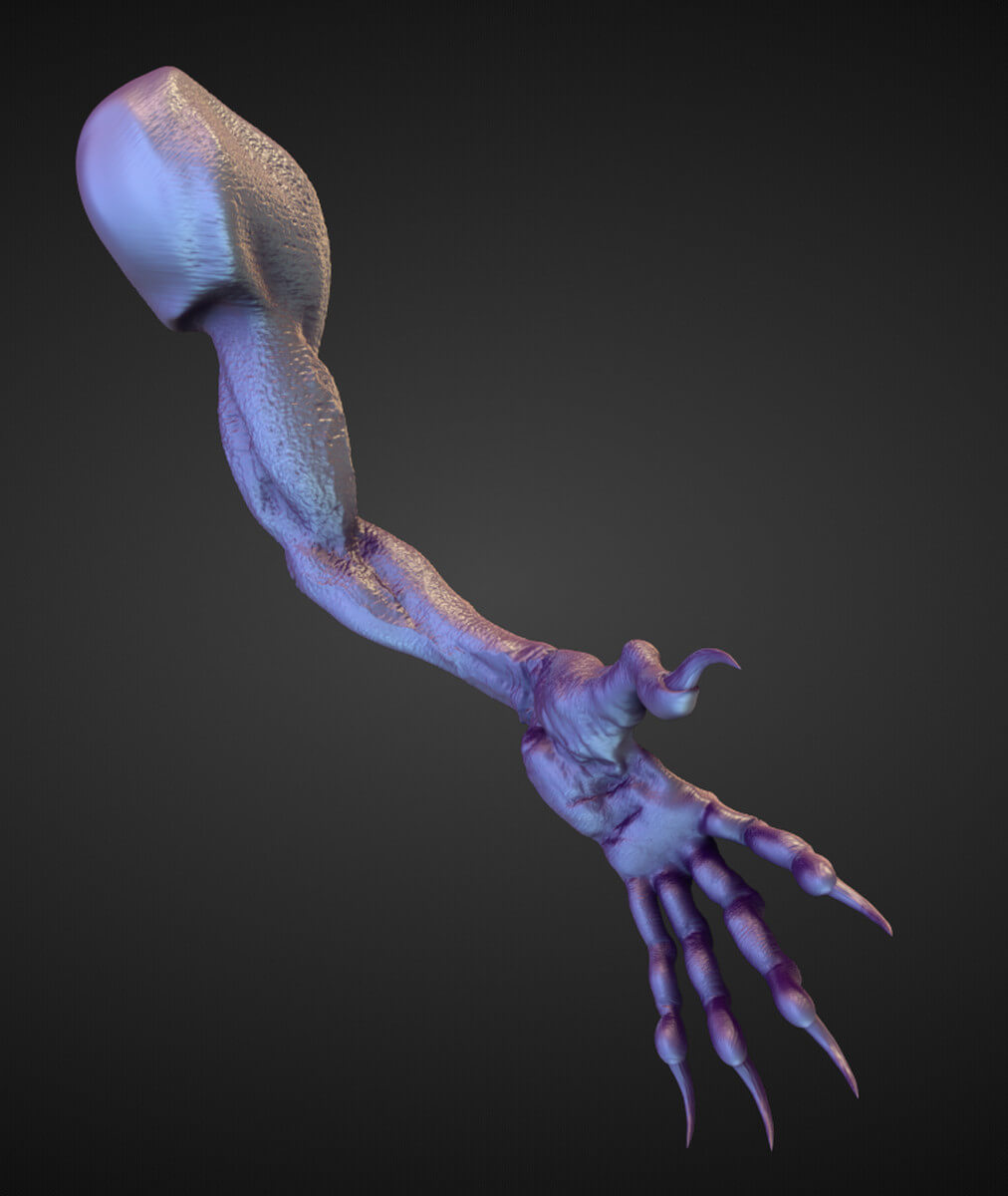 ARM43 High Poly Sculpt - 3D Model by Voltima