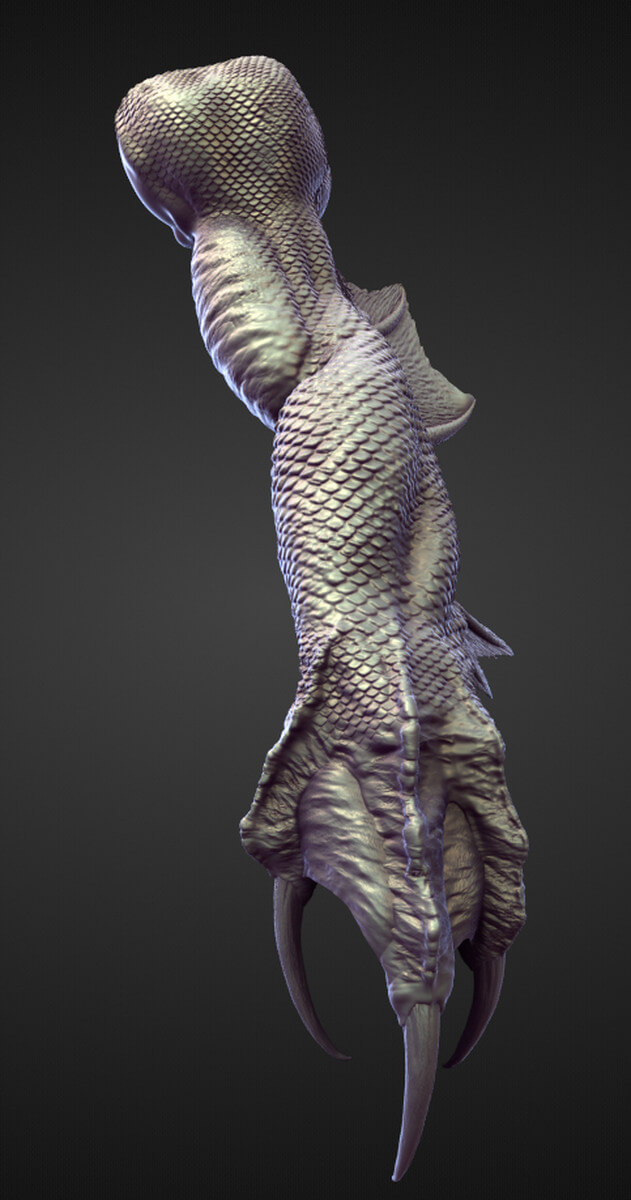 ARM39 High Poly Sculpt - 3D Model by Voltima