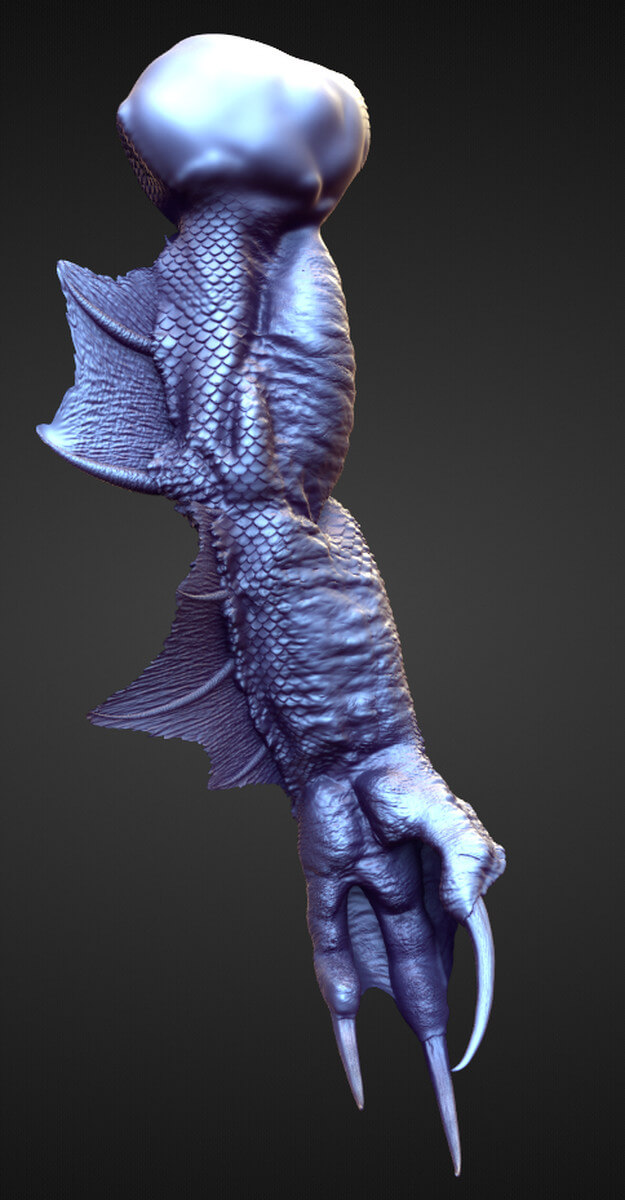 ARM39 High Poly Sculpt - 3D Model by Voltima