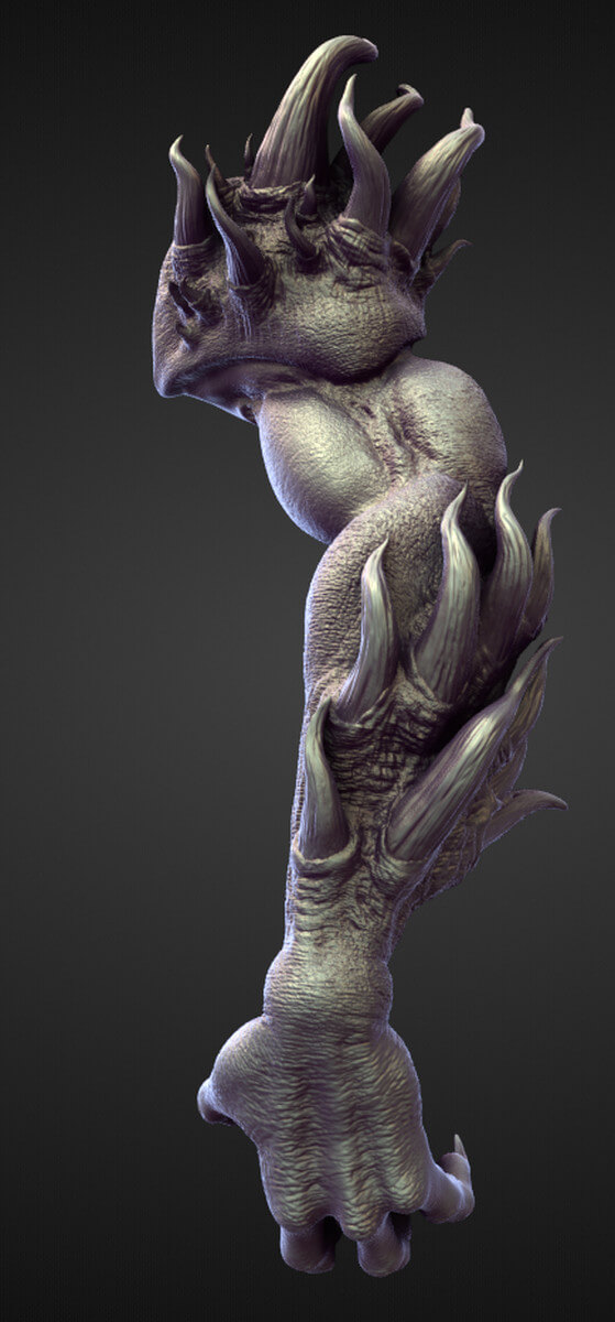 ARM6 High Poly Sculpt - 3D Model by Voltima