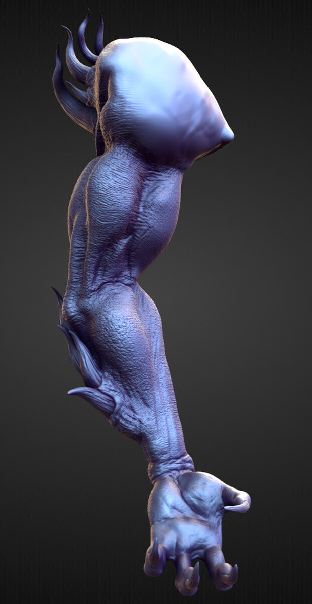 ARM6 High Poly Sculpt - 3D Model by Voltima