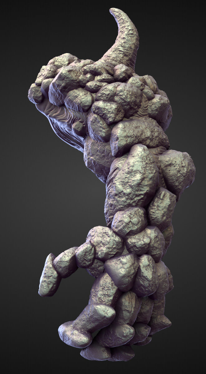 ARM8 High Poly Sculp - 3D Model by Voltima