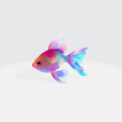 SimpleFish 4 - 3D Model by VoxelForge39