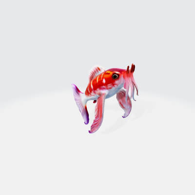 SimpleFish 5 - 3D Model by VoxelForge39