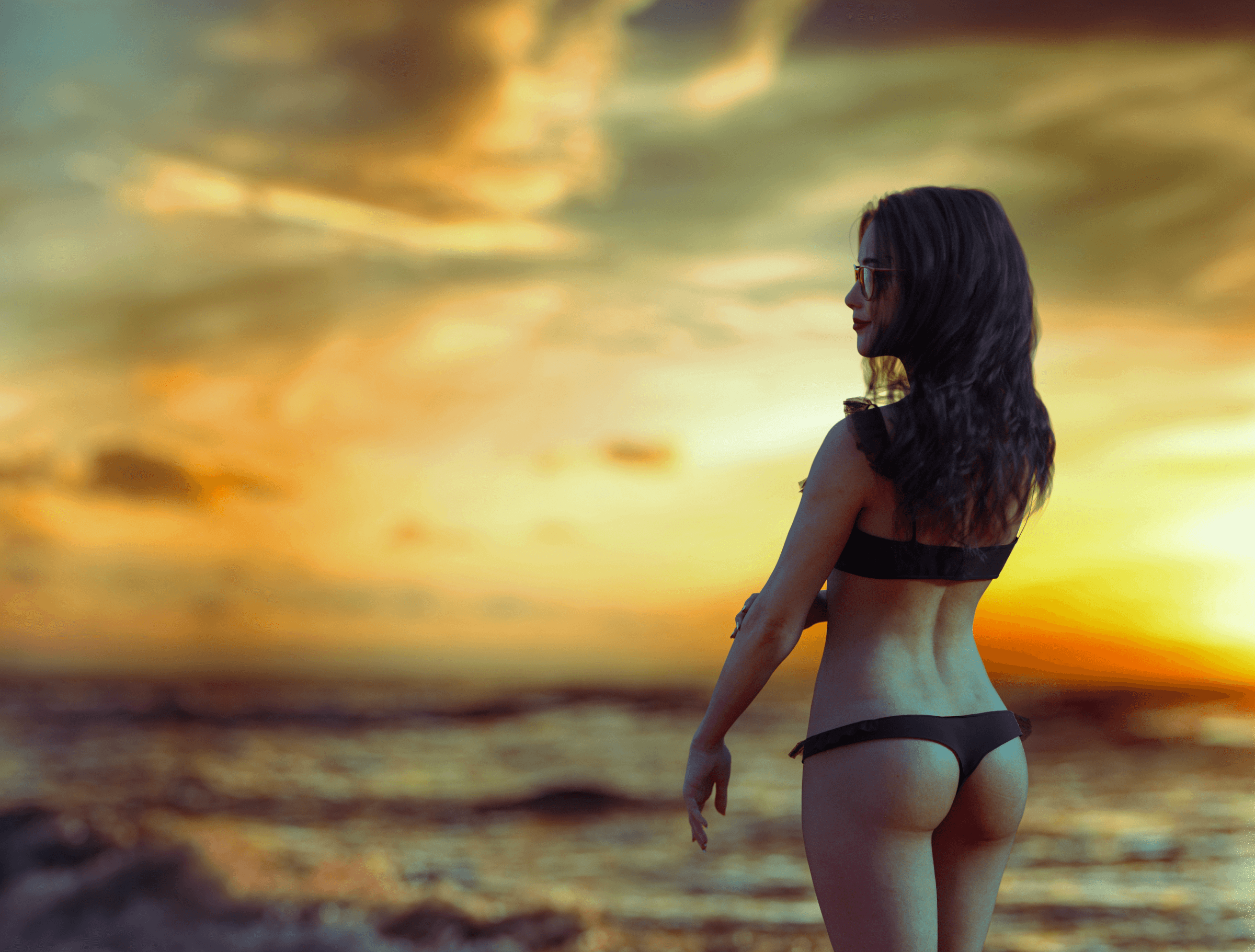 Sunset 3D Render, Digital Art by voyeur19