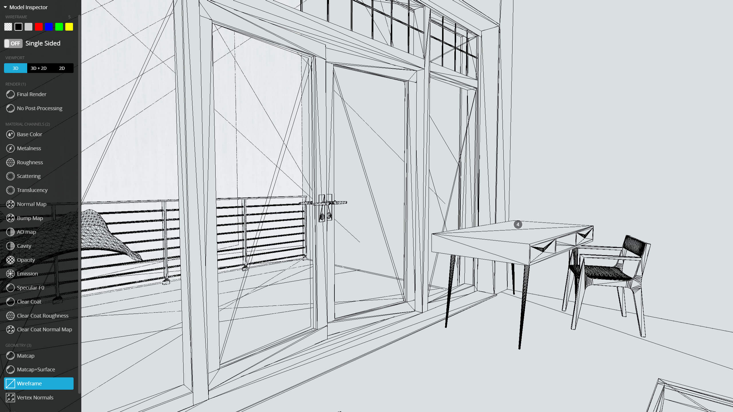 G00019 VR Virtual Reality New York Apartment - 3D Model by VRA