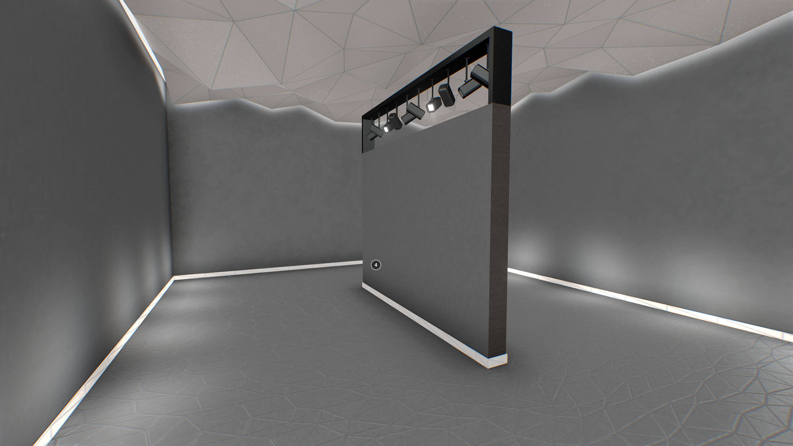 G0017 VR Virtual Reality Environment Office - 3D Model by VRA