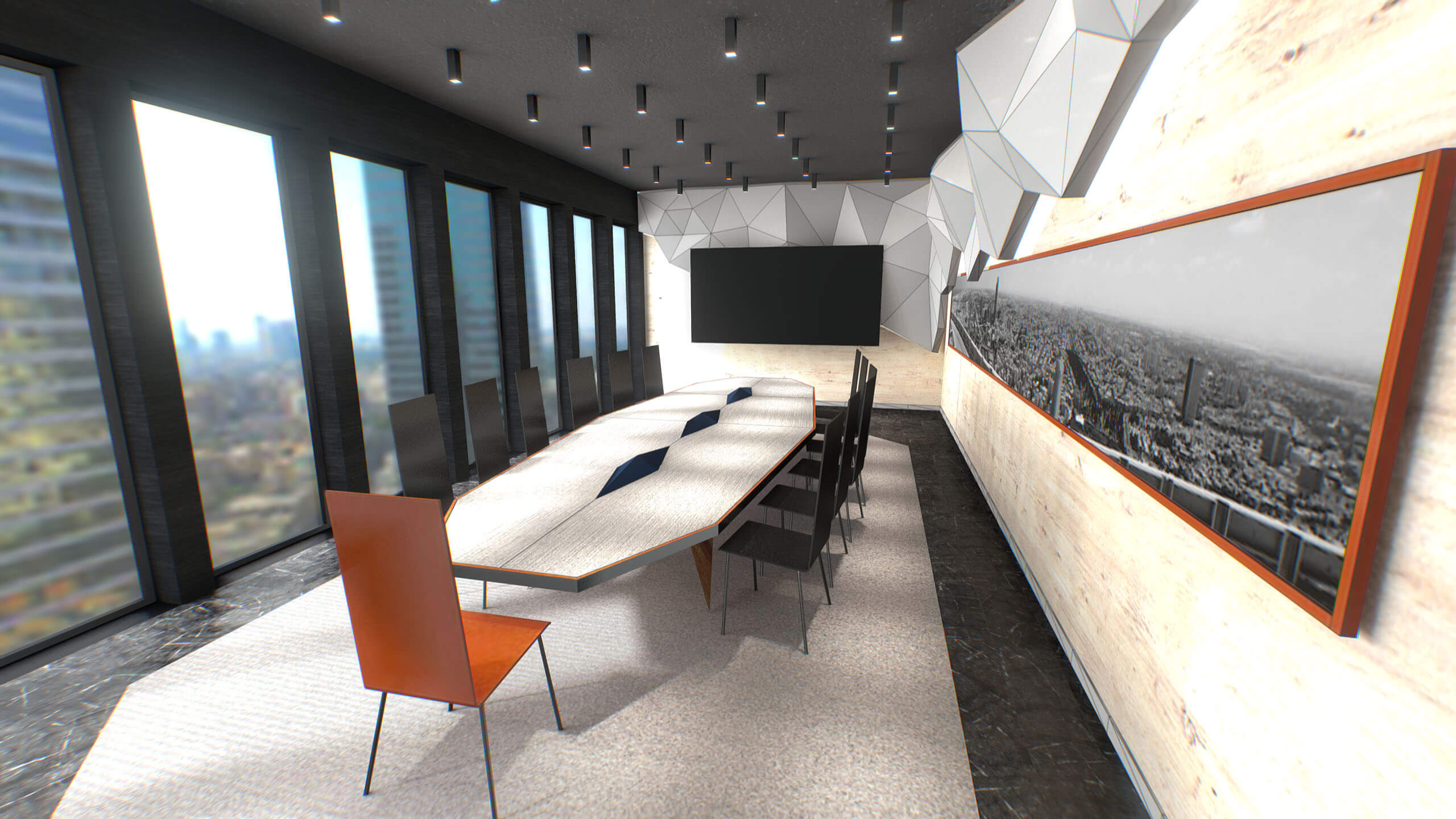 G0017 VR Virtual Reality Environment Office - 3D Model by VRA