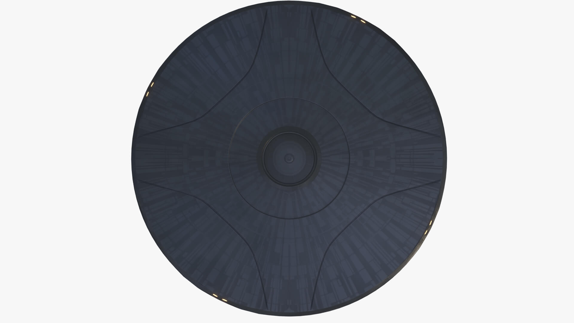 Alien Spaceship - Flying Saucer 3D Model by VRTOON