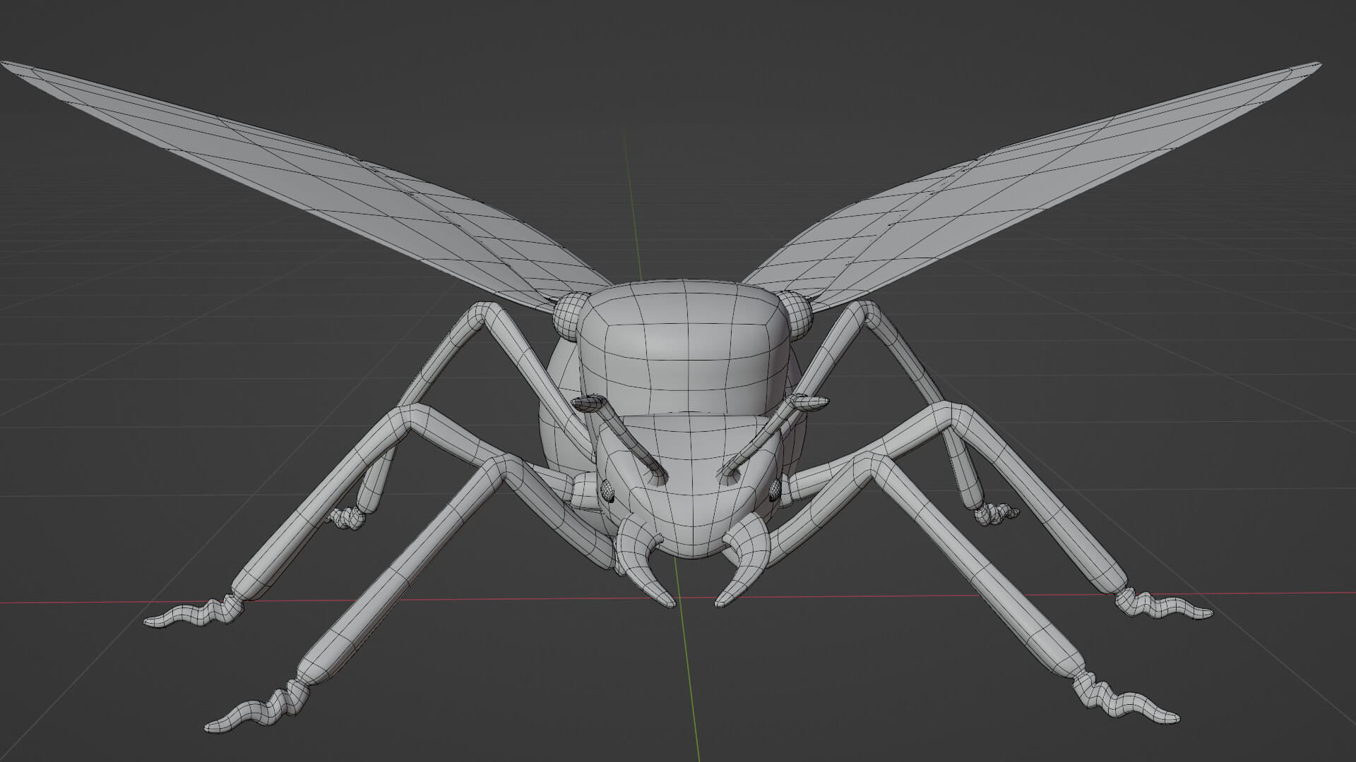 Ant With Wings - 3D Model by VRTOON