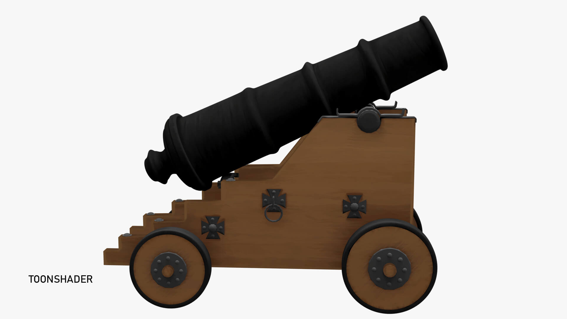 Cannon - 3D Model by VRTOON