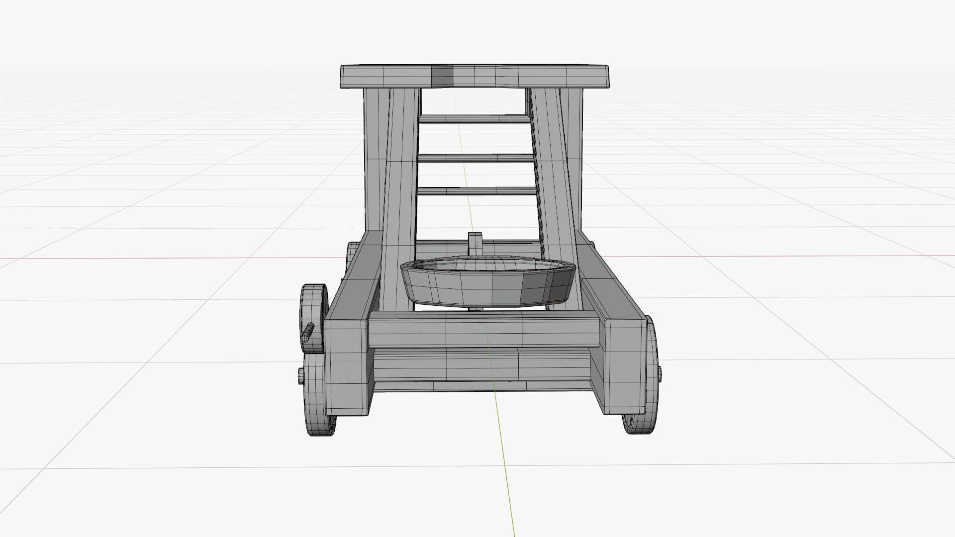 Catapult - 3D Model by VRTOON