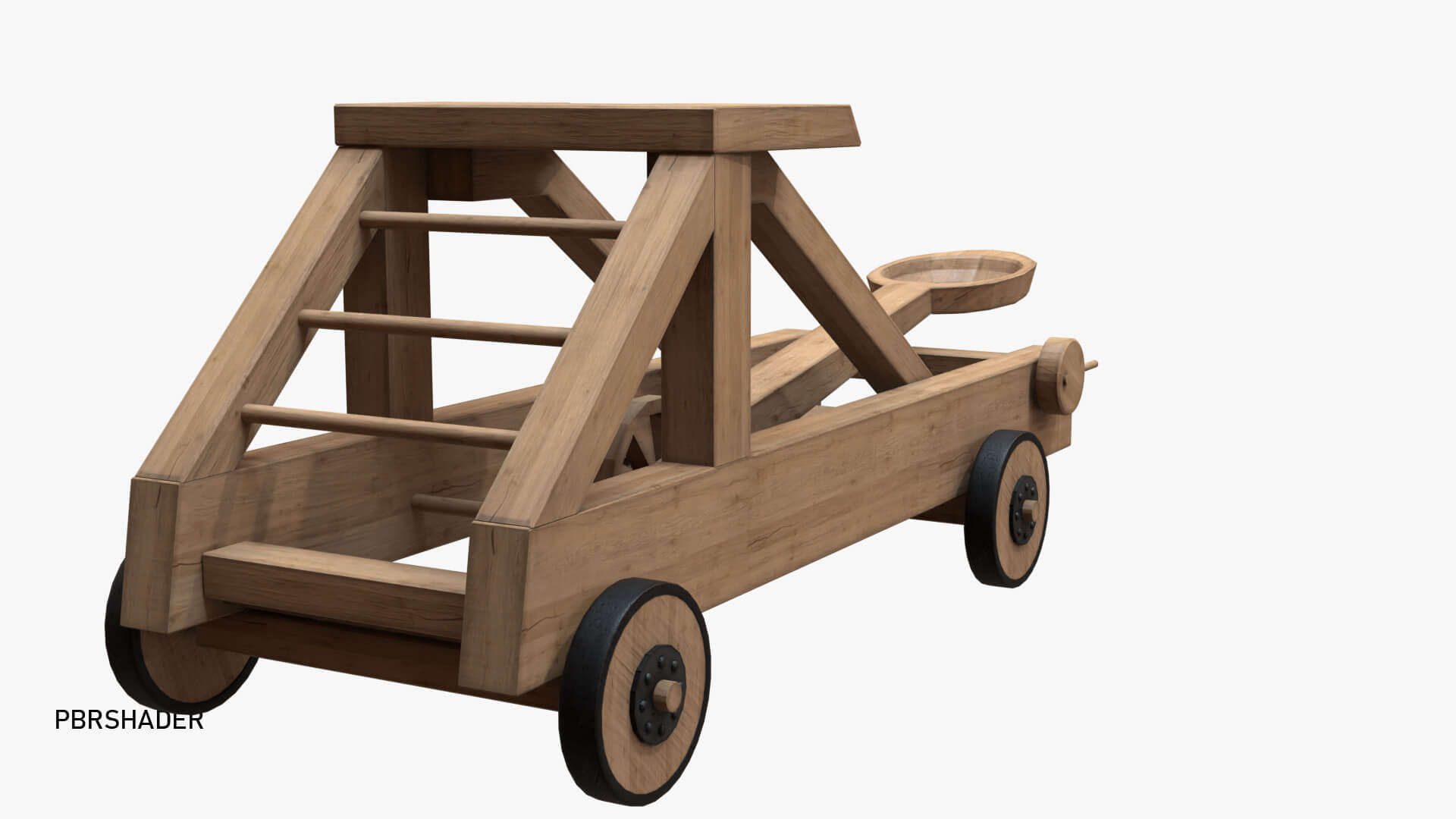 Catapult - 3D Model by VRTOON