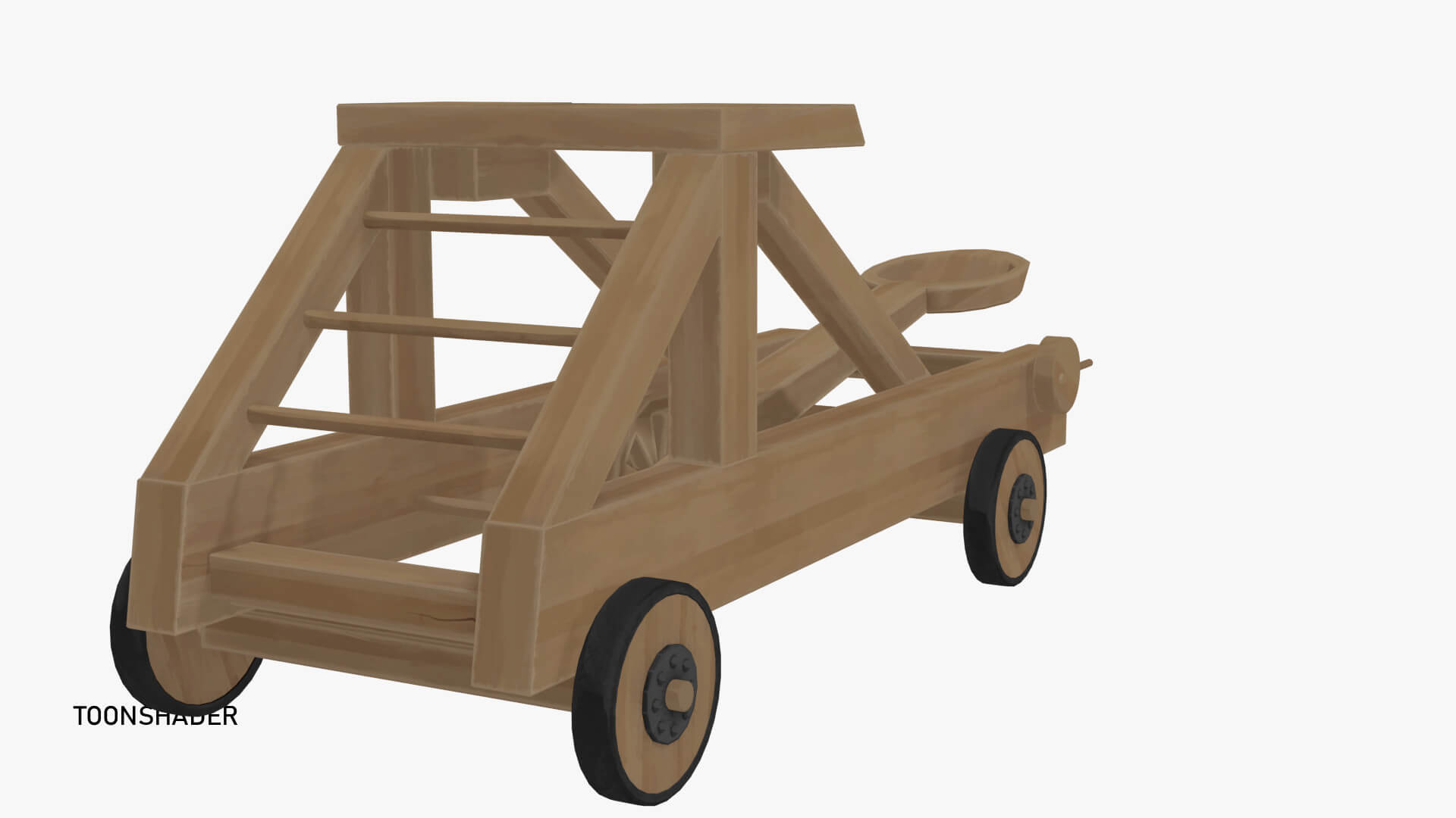 Catapult - 3D Model by VRTOON
